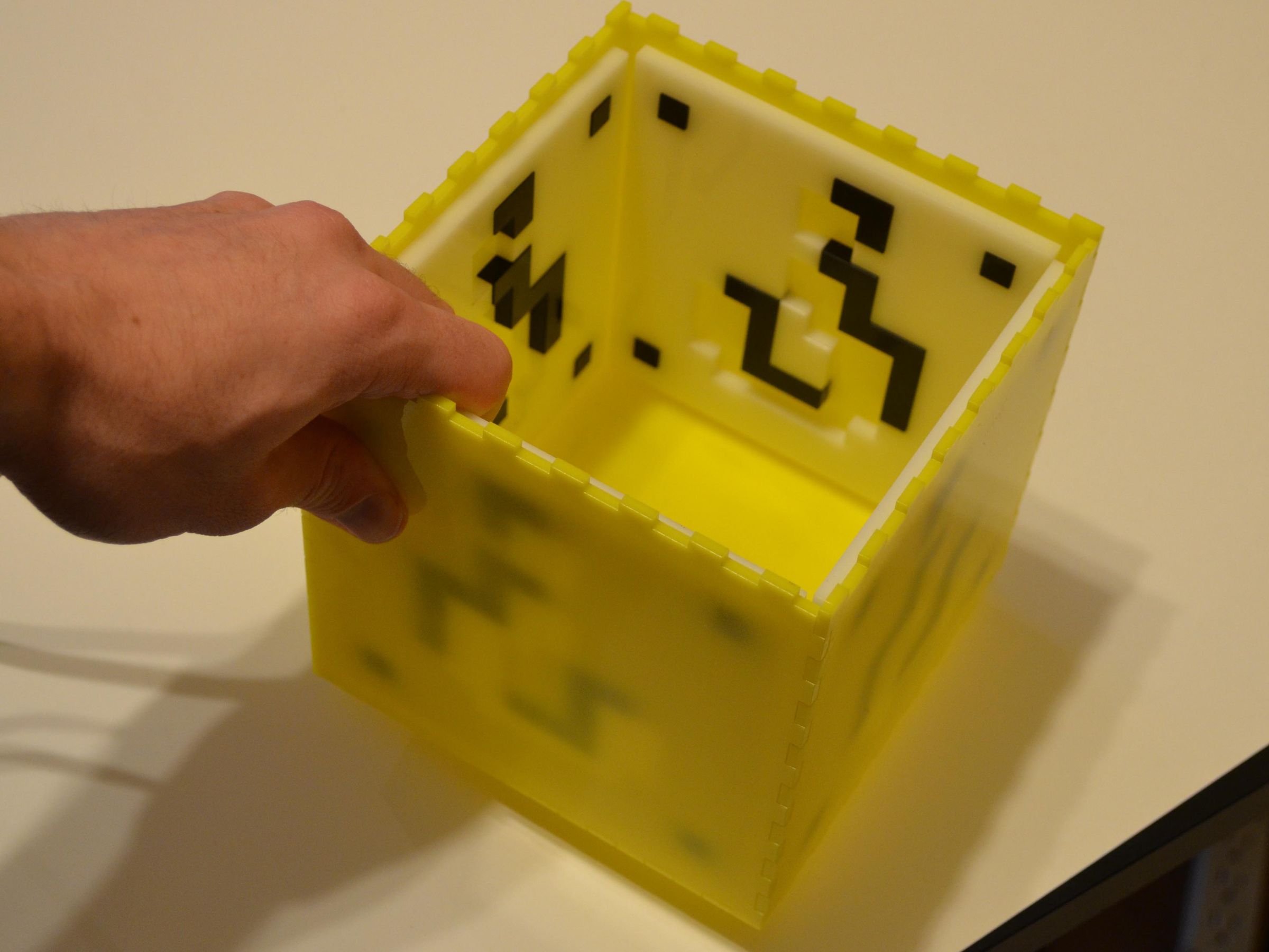 Assemble a Super Mario Brothers Coin Block Lamp : 15 Steps (with ...
