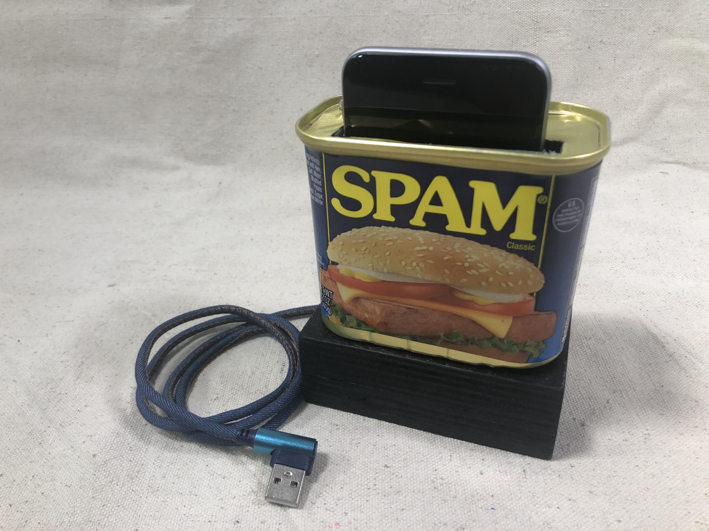 SPAM Phone Charger : 9 Steps (with Pictures) - Instructables