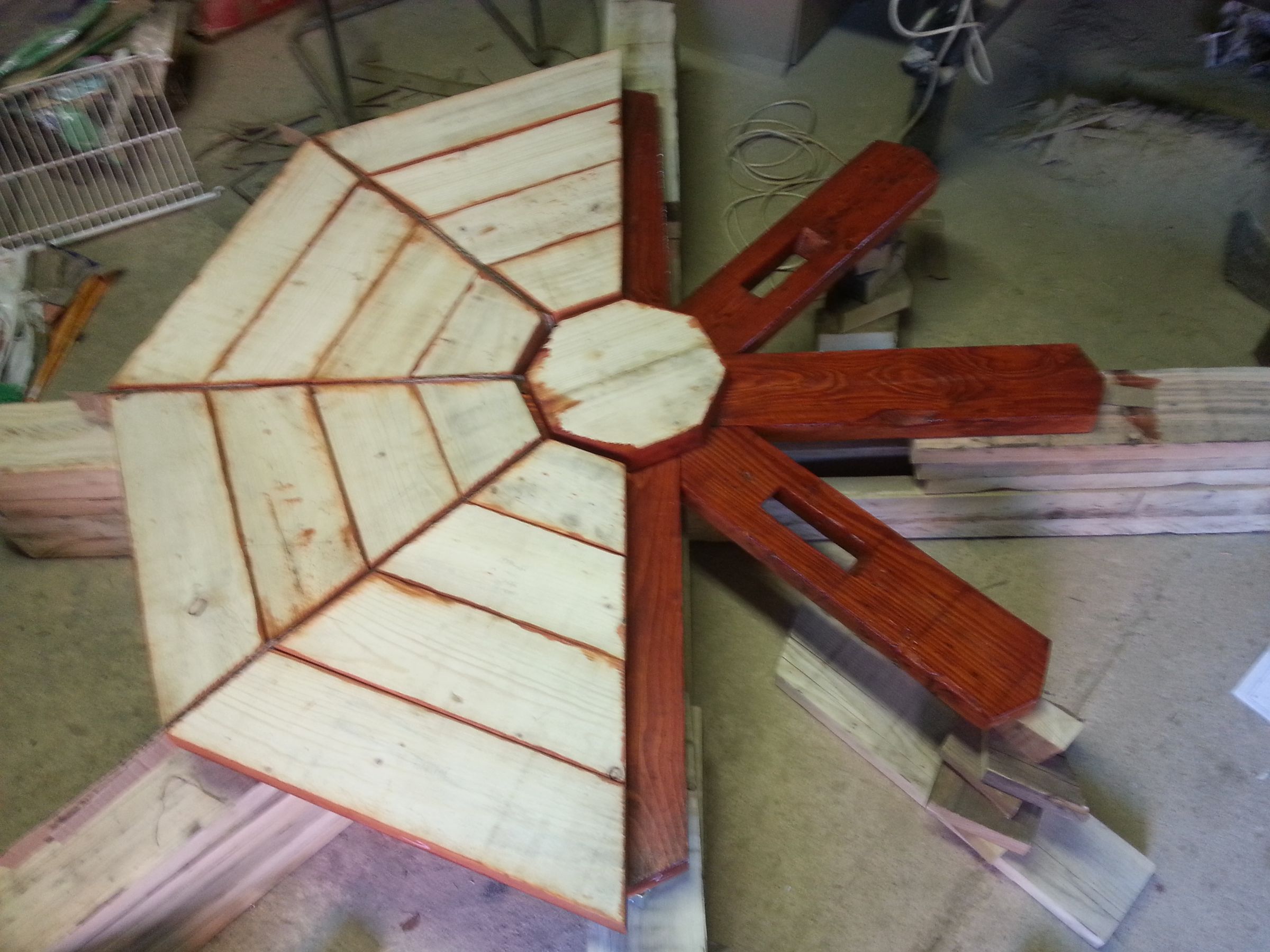 Octagonal Party Bench : 7 Steps (with Pictures) - Instructables