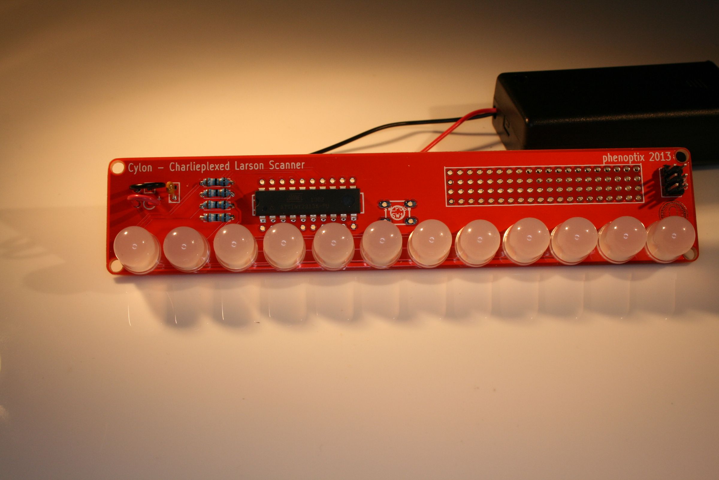 The Cylon - Larson Scanner Kit - With Charlieplexing! : 9 Steps (with ...