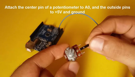 Arduino Analogread Serial With Potentiometer 5 Steps With Pictures