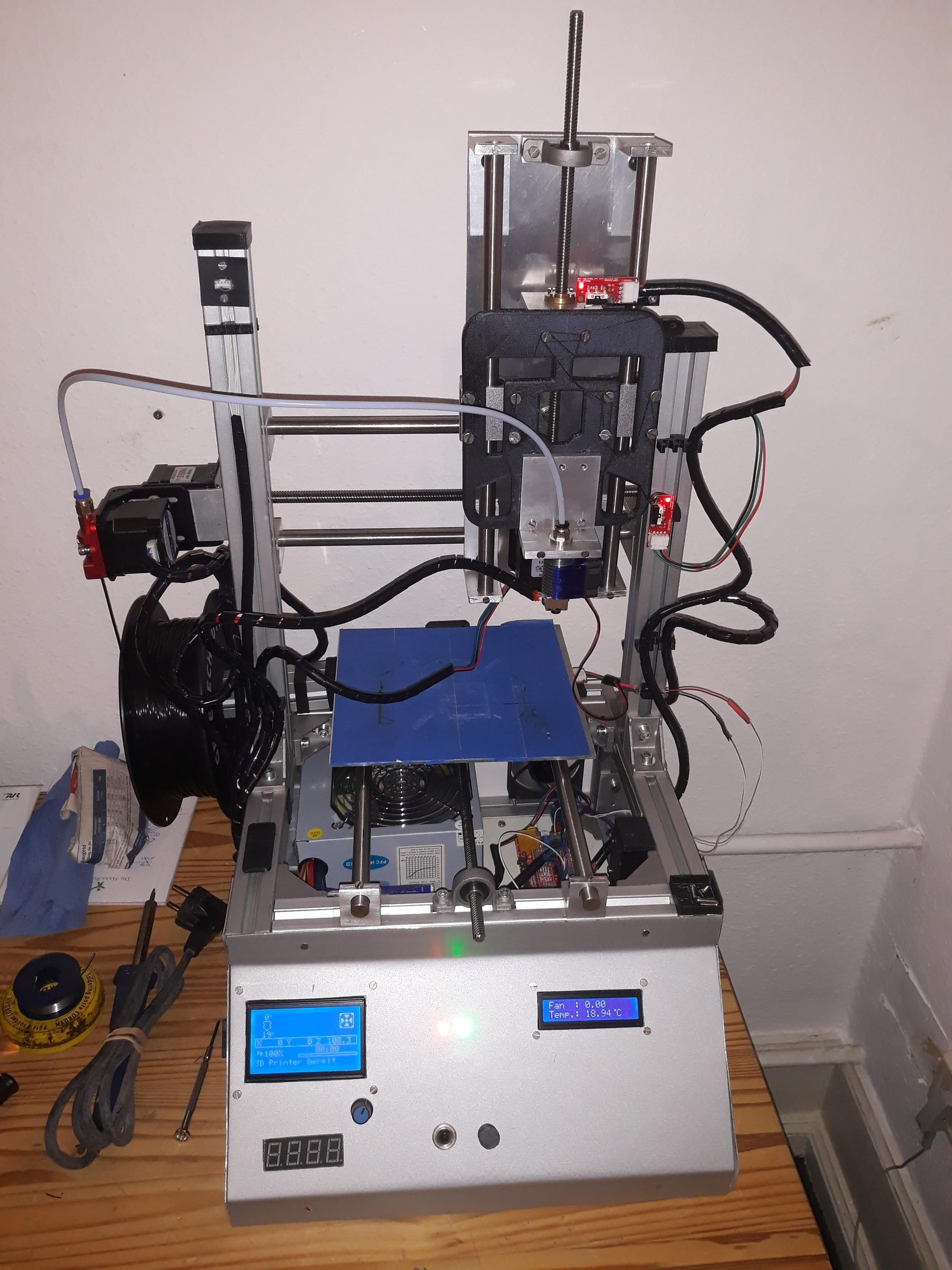 Homemade 3D Printer / Laser Engraver : 9 Steps (with Pictures ...
