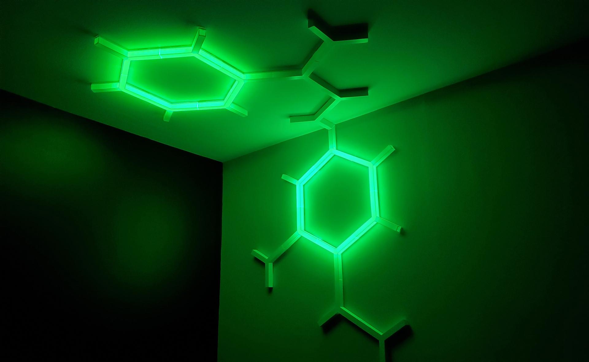 HEXA LEDs - Bluetooth Controlled Glowing Hexagons : 17 Steps (with ...