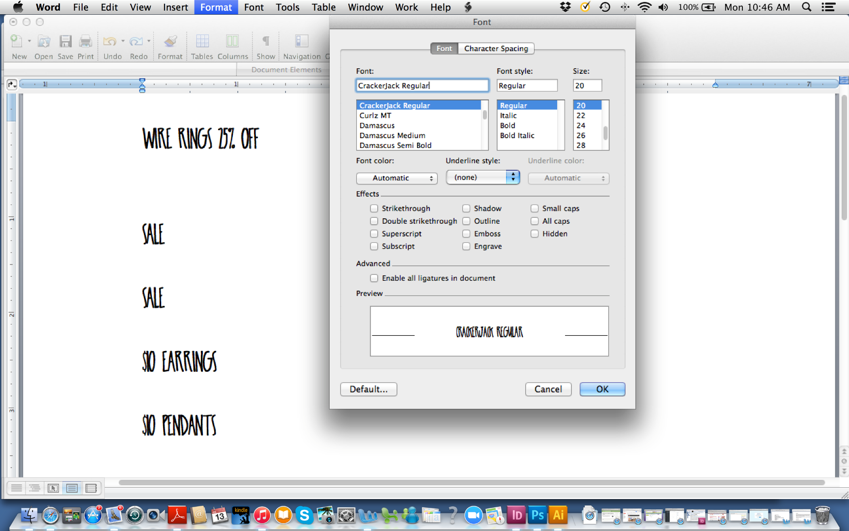 Easy Signs & Tags in Word : 4 Steps - Instructables