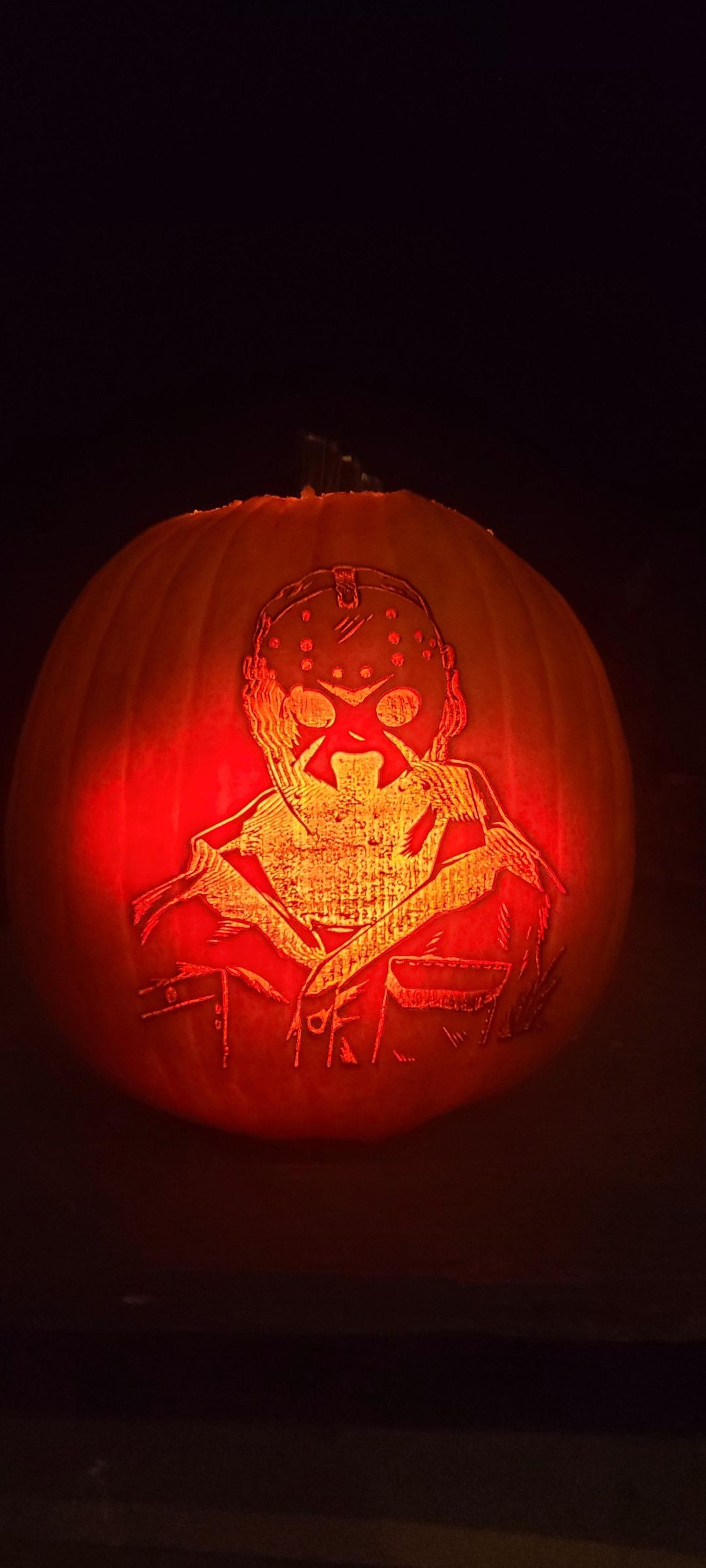 Laser Cut Jason Halloween Pumpkin : 3 Steps - Instructables