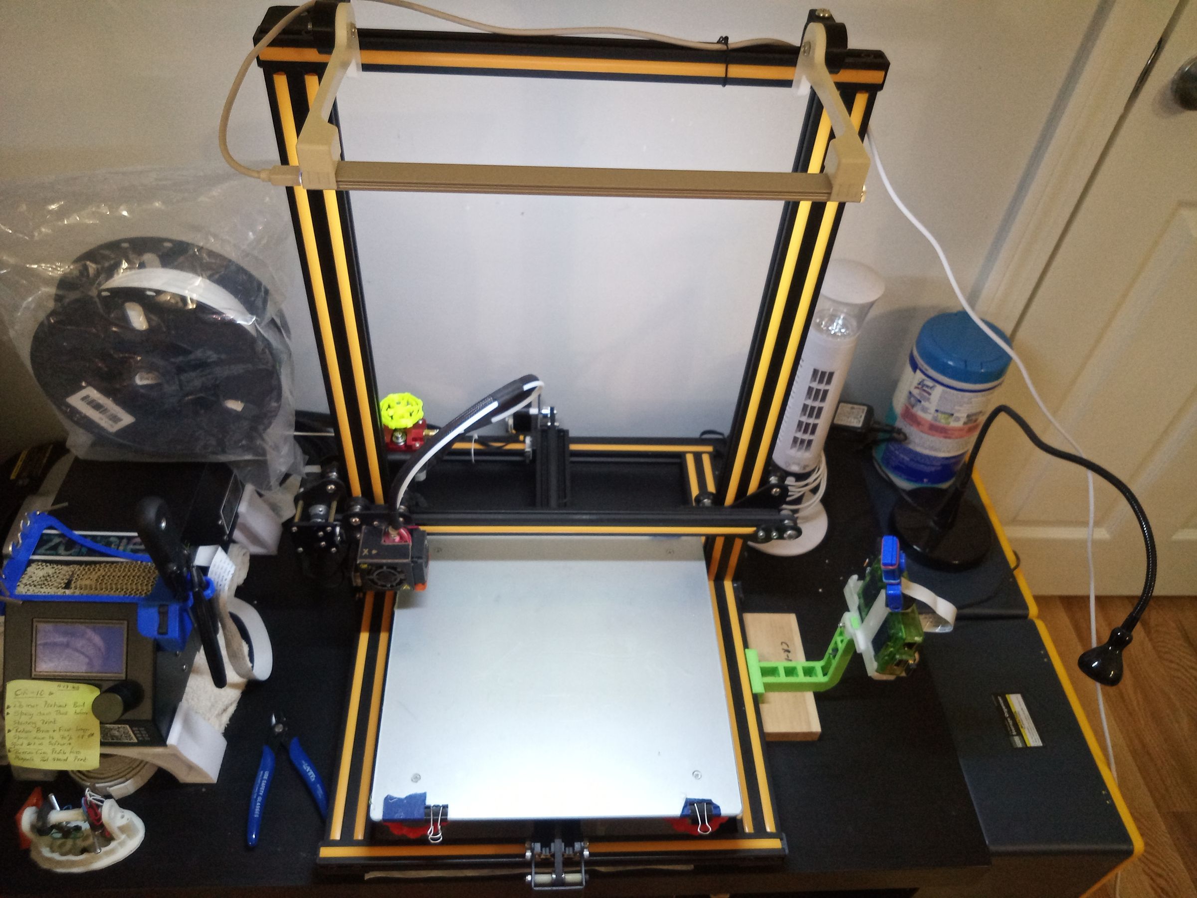 Lift Gate LED Lighting Fixture for Creality CR-10 & Ender 3 3D Printers ...