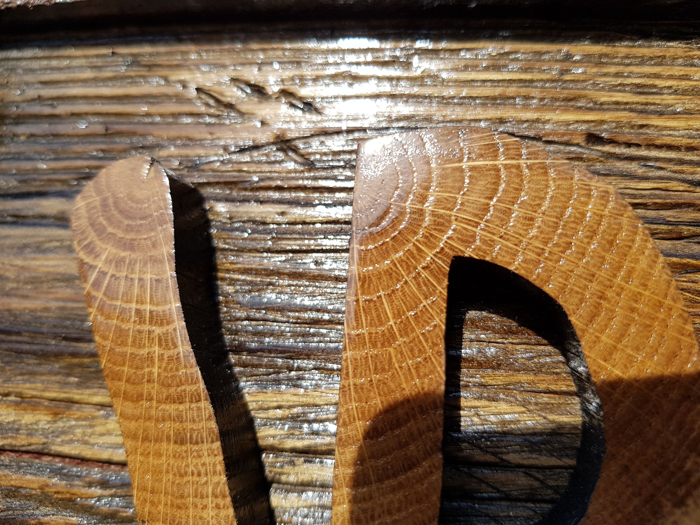 Rustic Name Sign Out of Scrap Wood. : 13 Steps (with Pictures ...