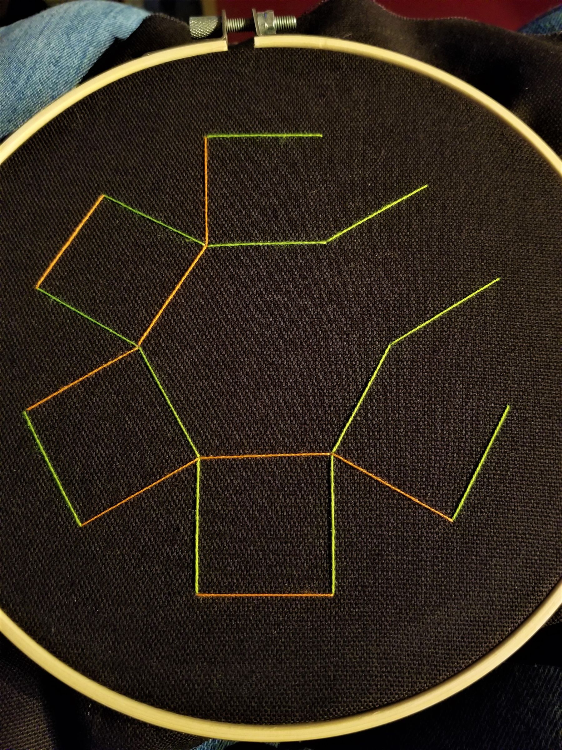 Parabolic Curve Art Embroidery : 8 Steps (with Pictures) - Instructables