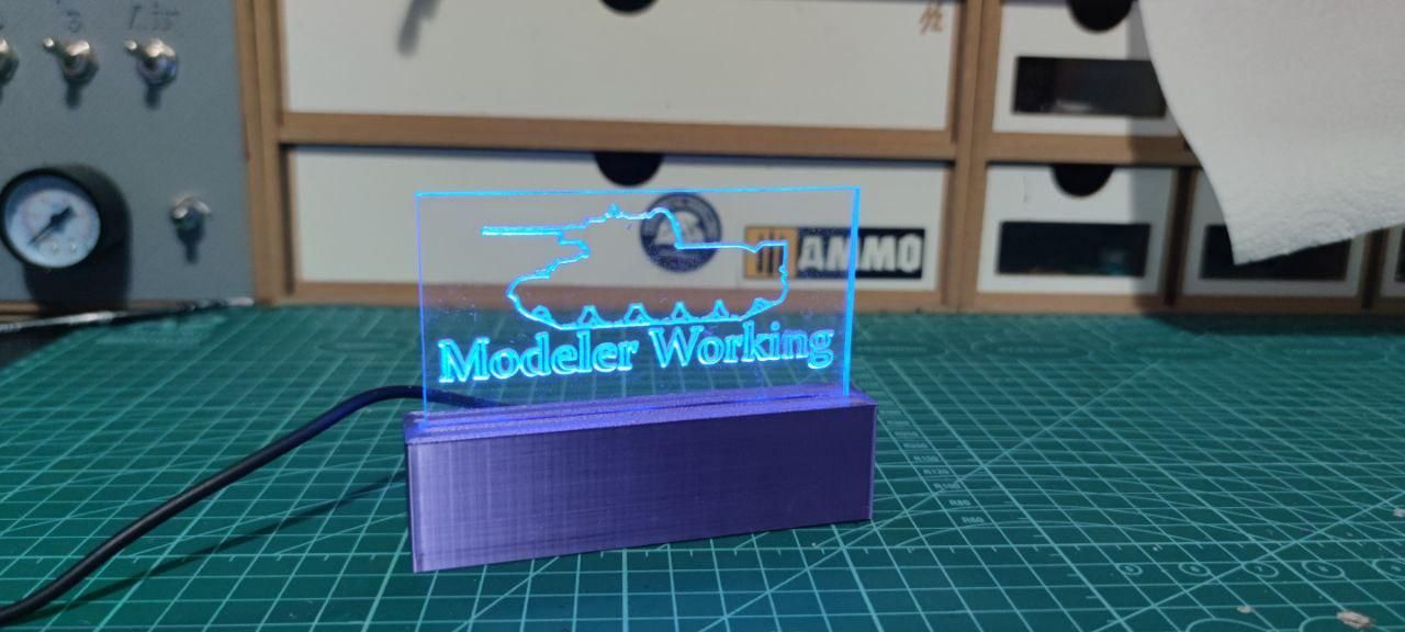 Parametric Illuminated Sign / Rotulo Luminoso Parametrico : 5 Steps ...
