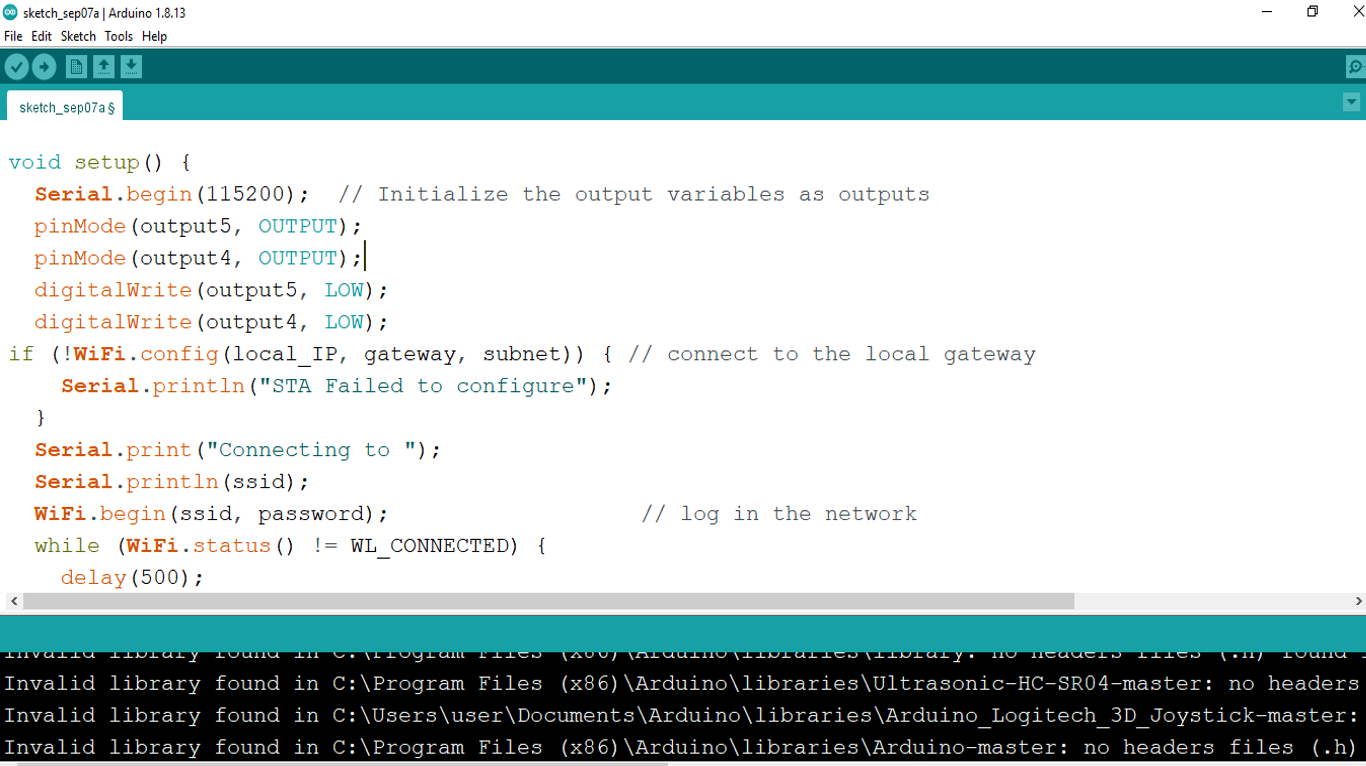 Webserver Home IOT Static IP : 4 Steps - Instructables