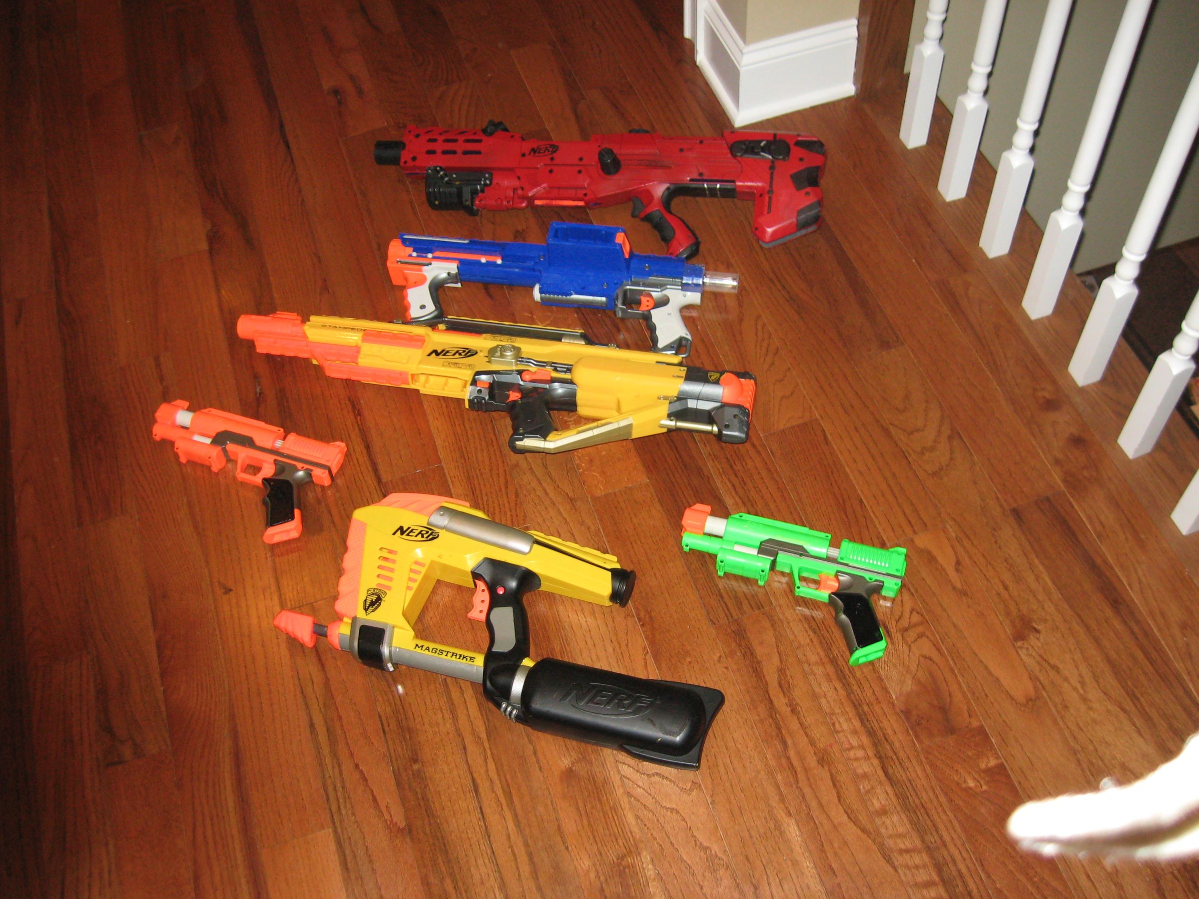 Nerf Arsenal 9/20/10 - Instructables
