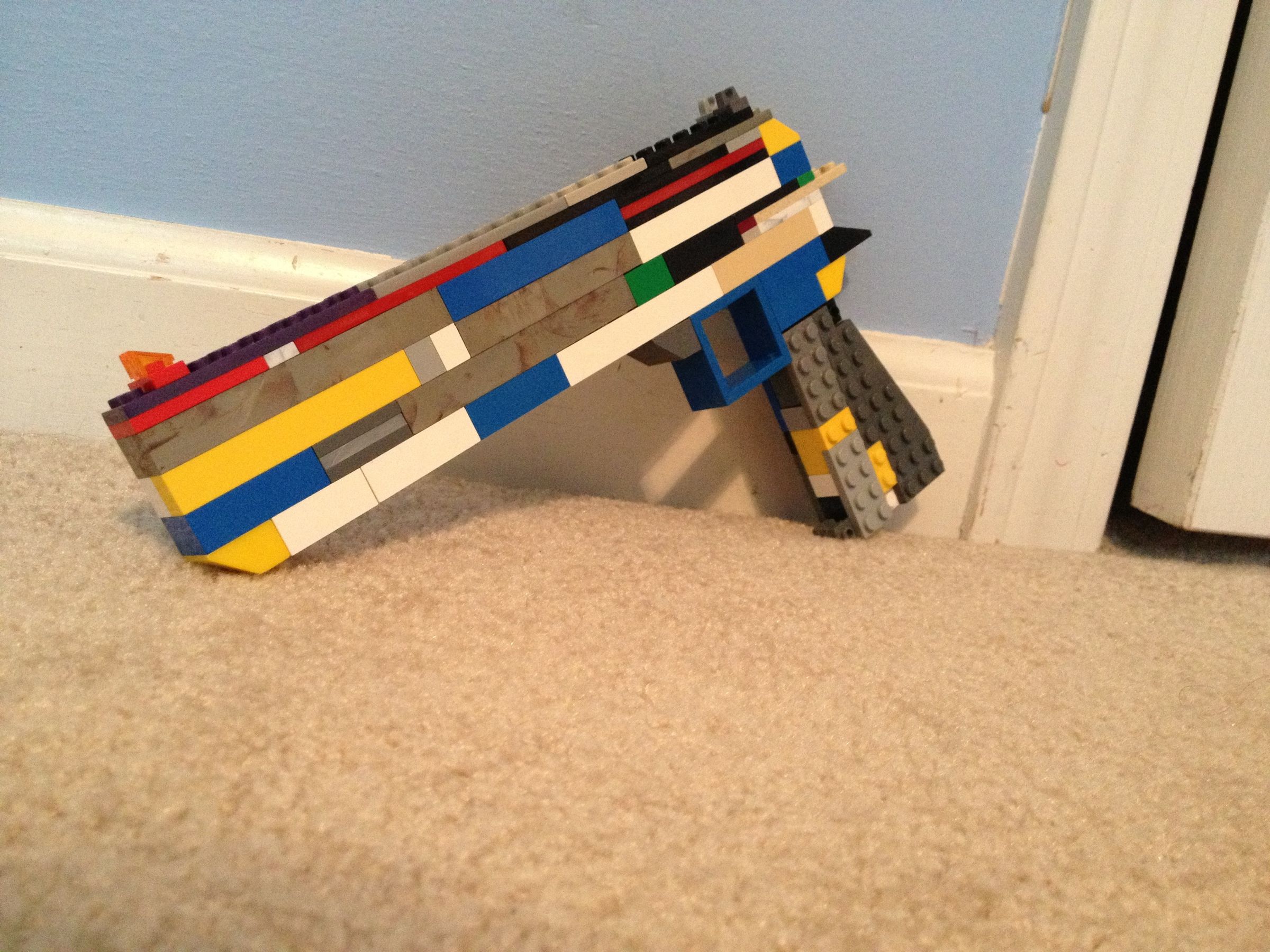 Lego Desert Eagle and M9 Redone - Instructables