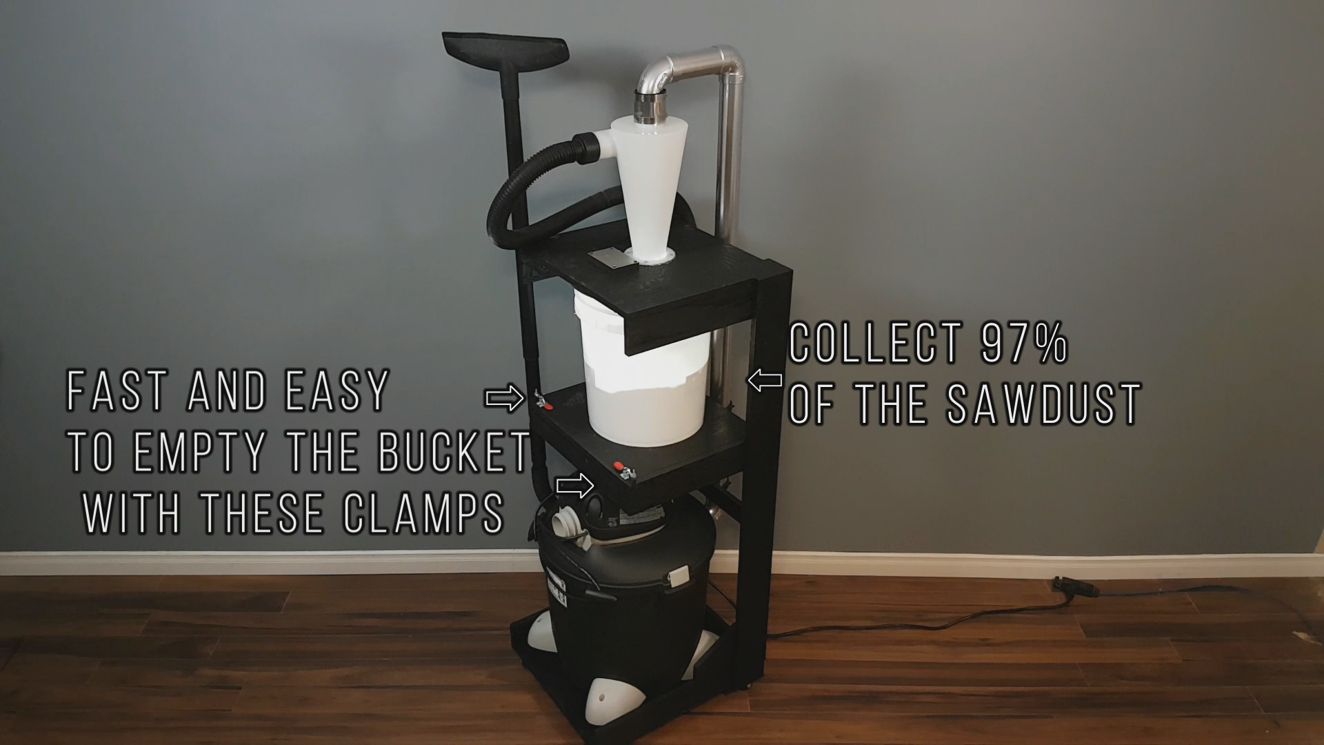DIY Cyclone Dust Collector : 10 Steps (with Pictures) - Instructables