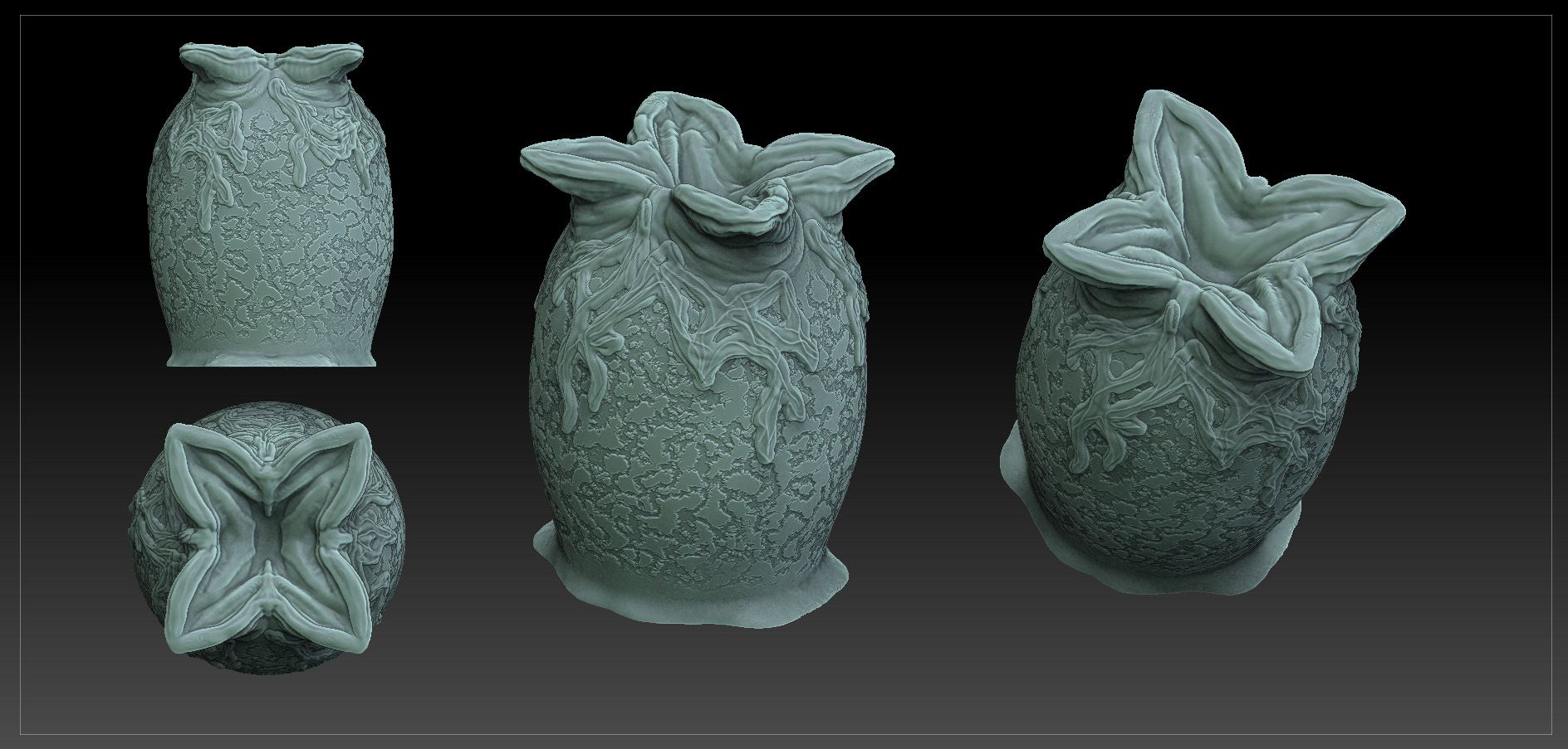 How I Made the "Alien" Movie Egg Prop : 4 Steps - Instructables