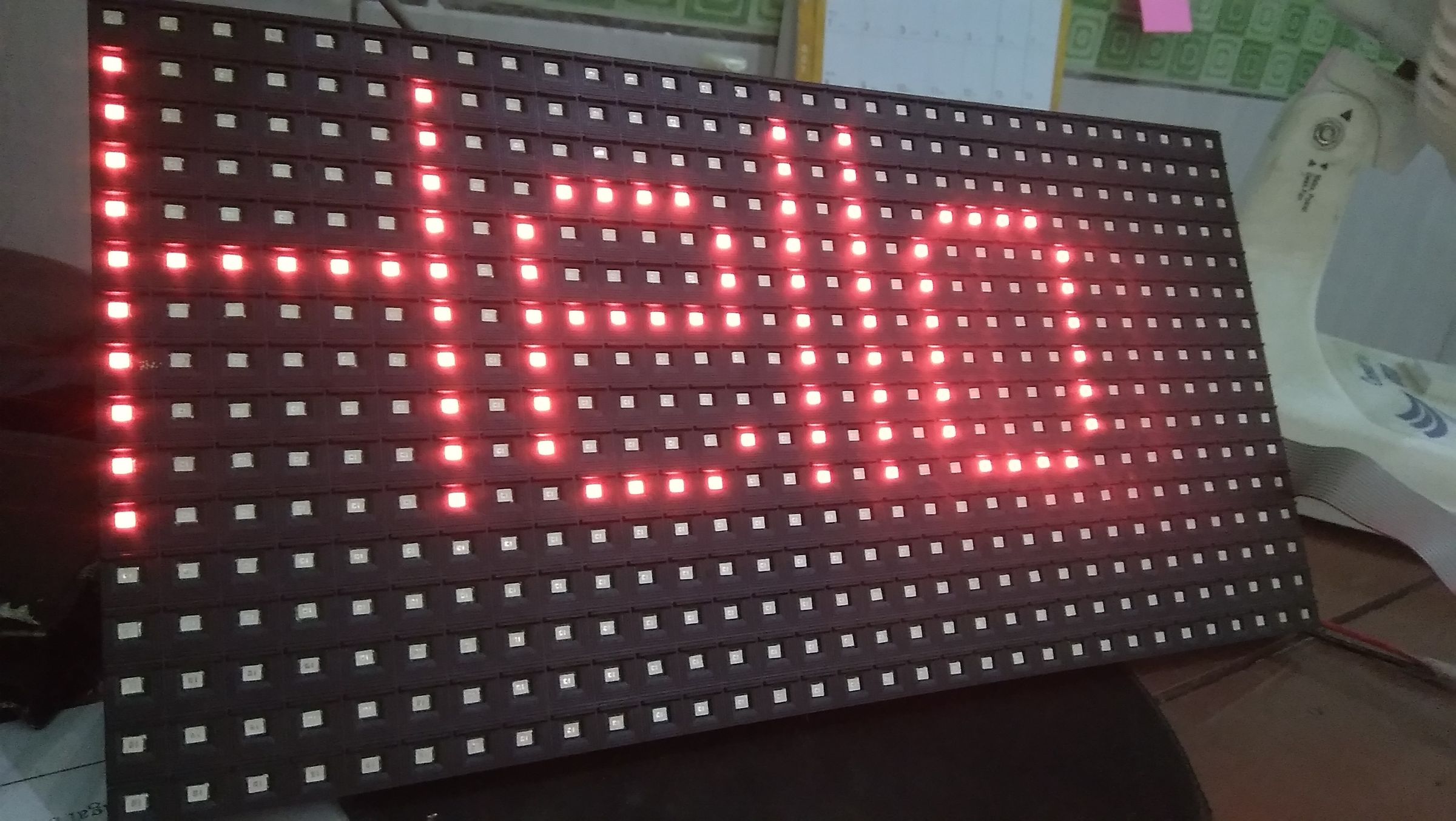 P10 Led (DMD) Using Arduino Nano V.3 : 4 Steps - Instructables