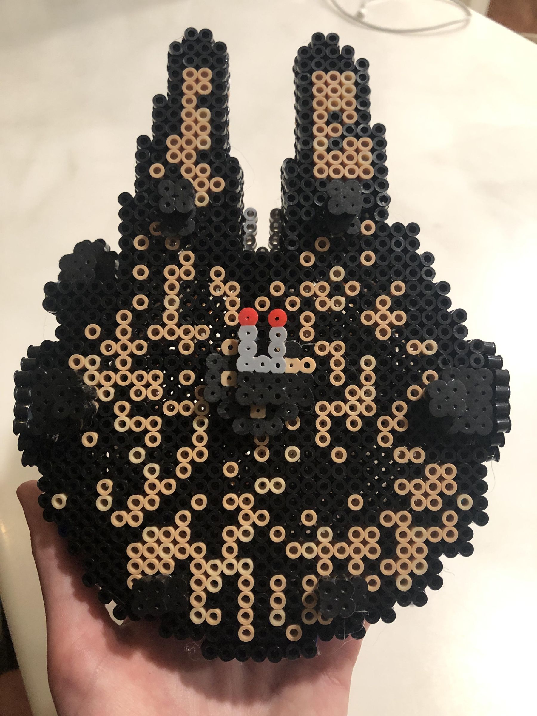 3d Perler Bead Millennium Falcon : 14 Steps (with Pictures) - Instructables