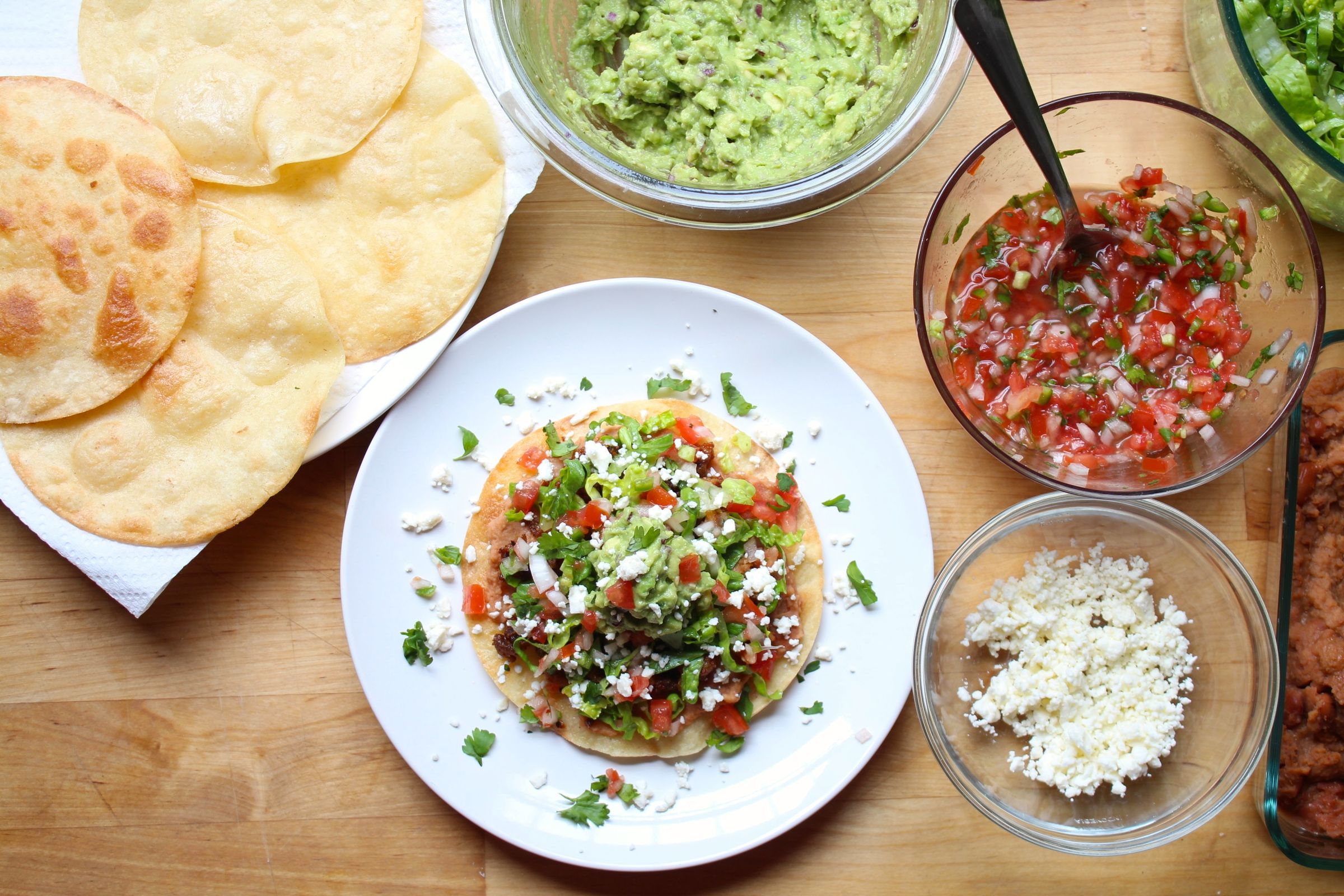Tostada Recipe : 3 Steps (with Pictures) - Instructables