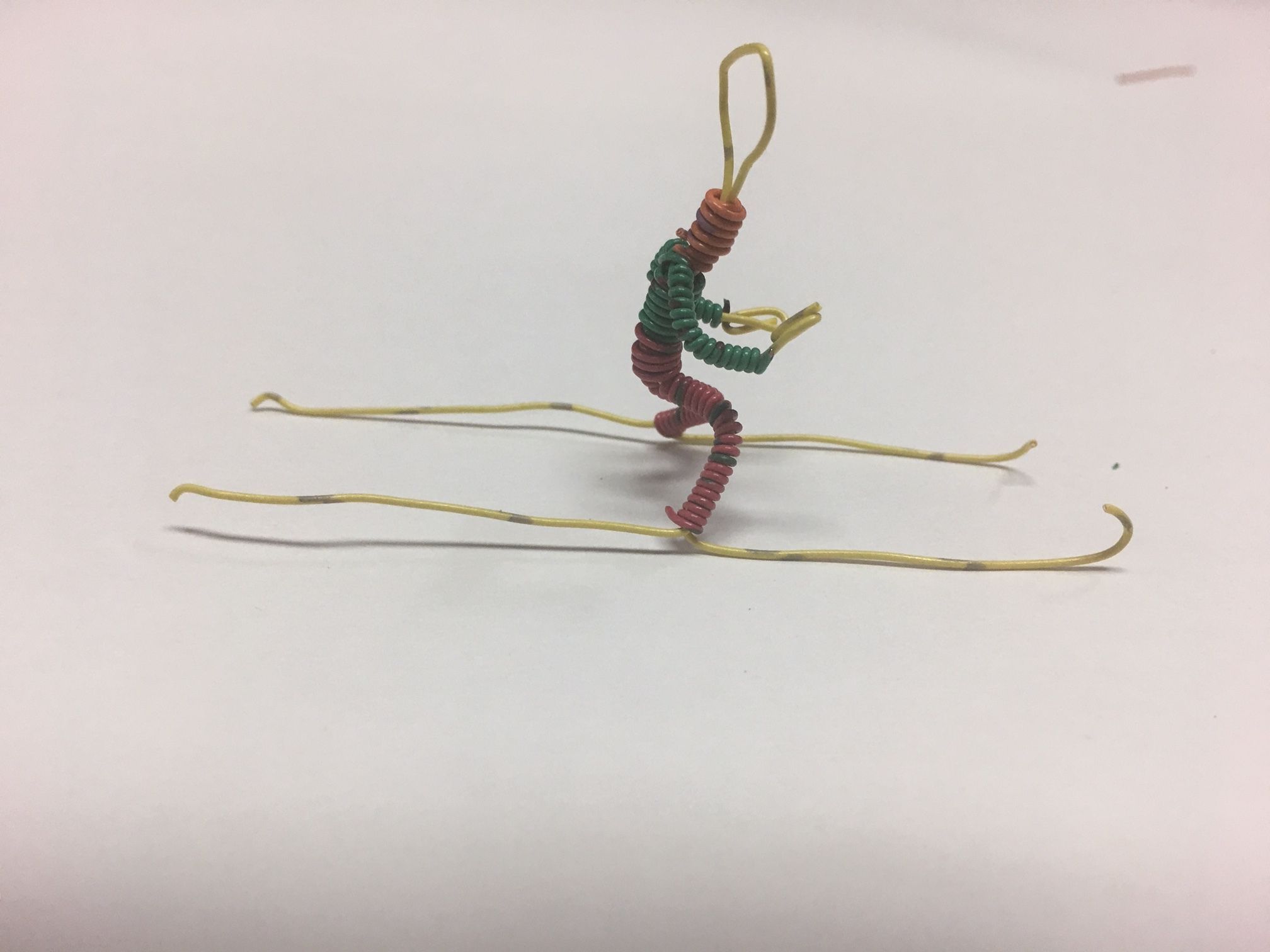 Wire Skier--a Suji Project : 14 Steps (with Pictures) - Instructables