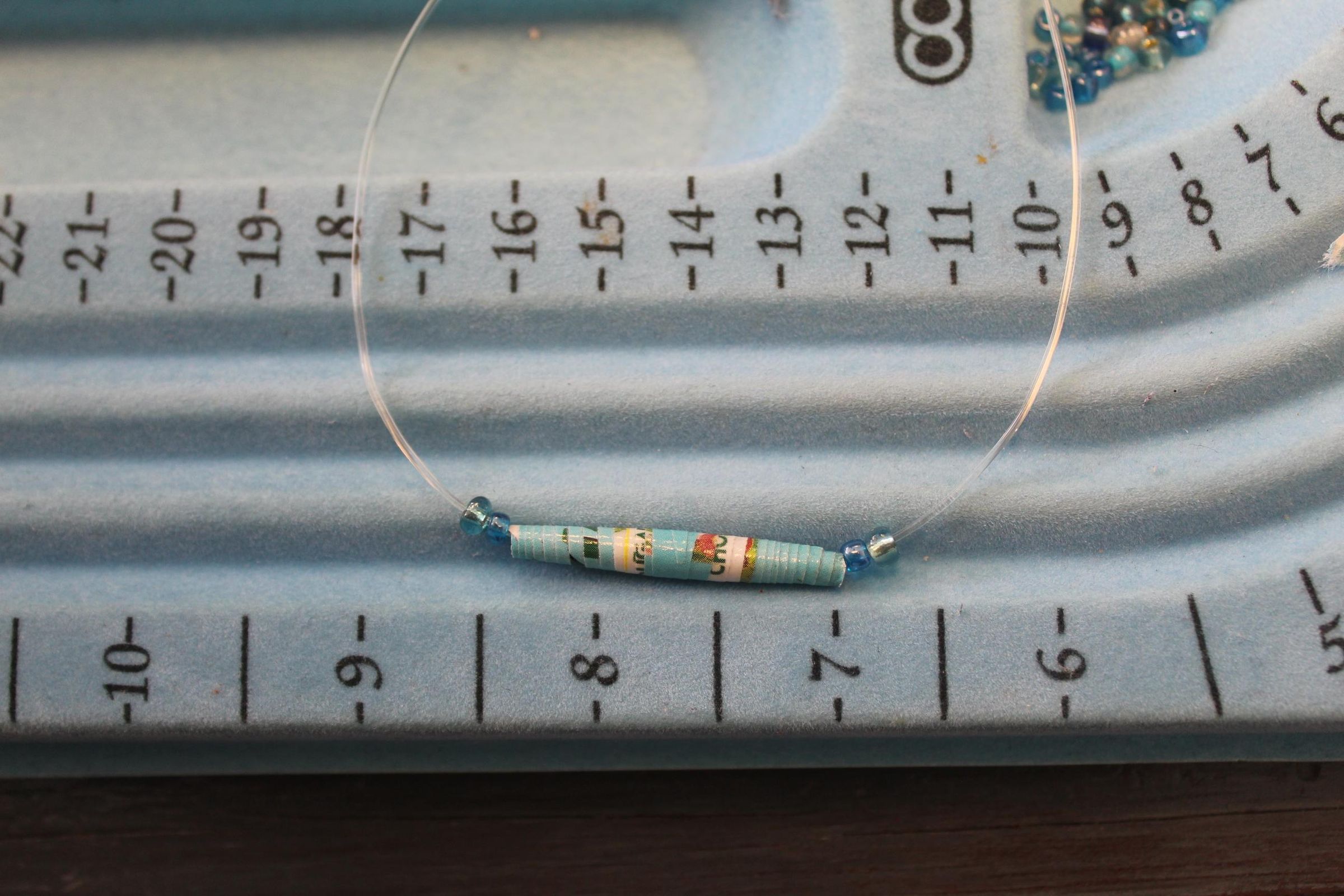 Magnificent Magazine Paper Beaded Bracelet : 10 Steps (with Pictures ...