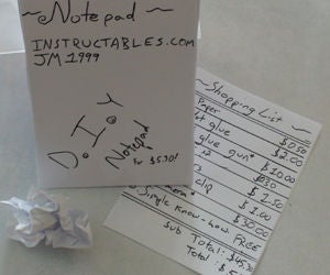 Build Your Own Personalized Notepad : 3 Steps - Instructables