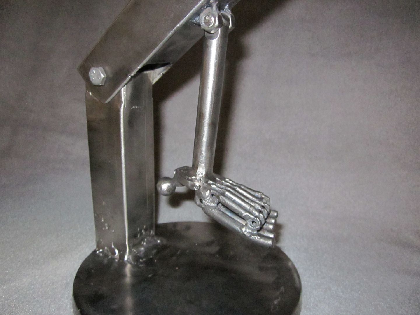 Terminator Foot Nut Cracker (revised) : 6 Steps (with Pictures ...