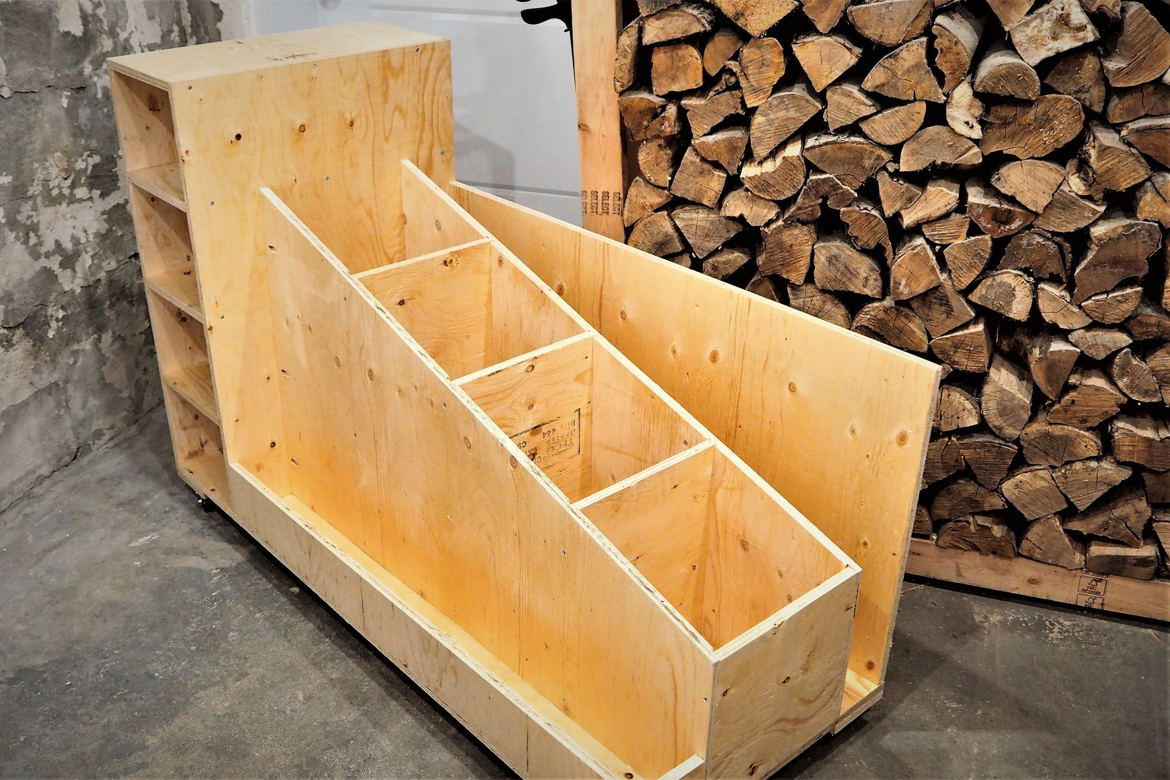 The Ultimate Lumber Storage Cart : 6 Steps (with Pictures) - Instructables