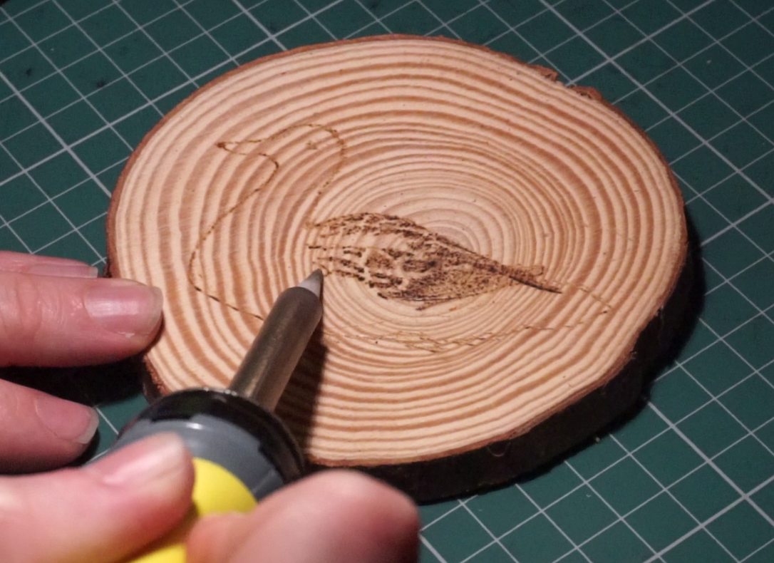 Pyrography Coasters Using a Soldering Iron : 7 Steps (with Pictures ...