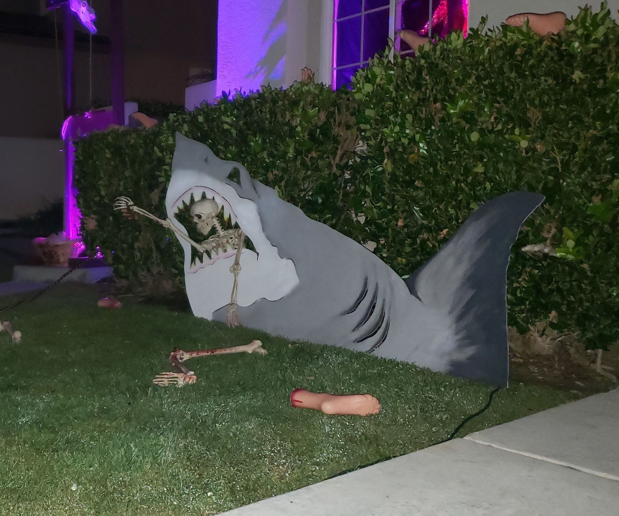 Huge Lawn Shark (Doo Doo, Doo Doo, Doo Doo) : 7 Steps (with Pictures ...