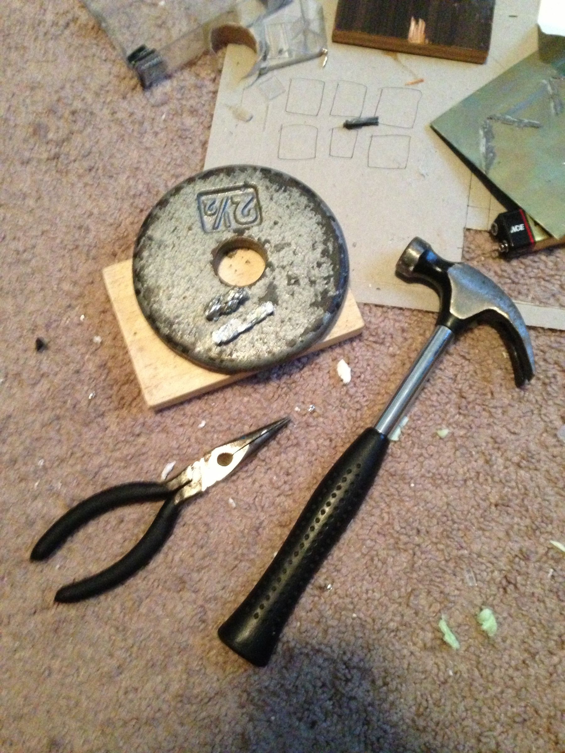 Make a Tiny Model Sword From Solder Scraps : 4 Steps - Instructables