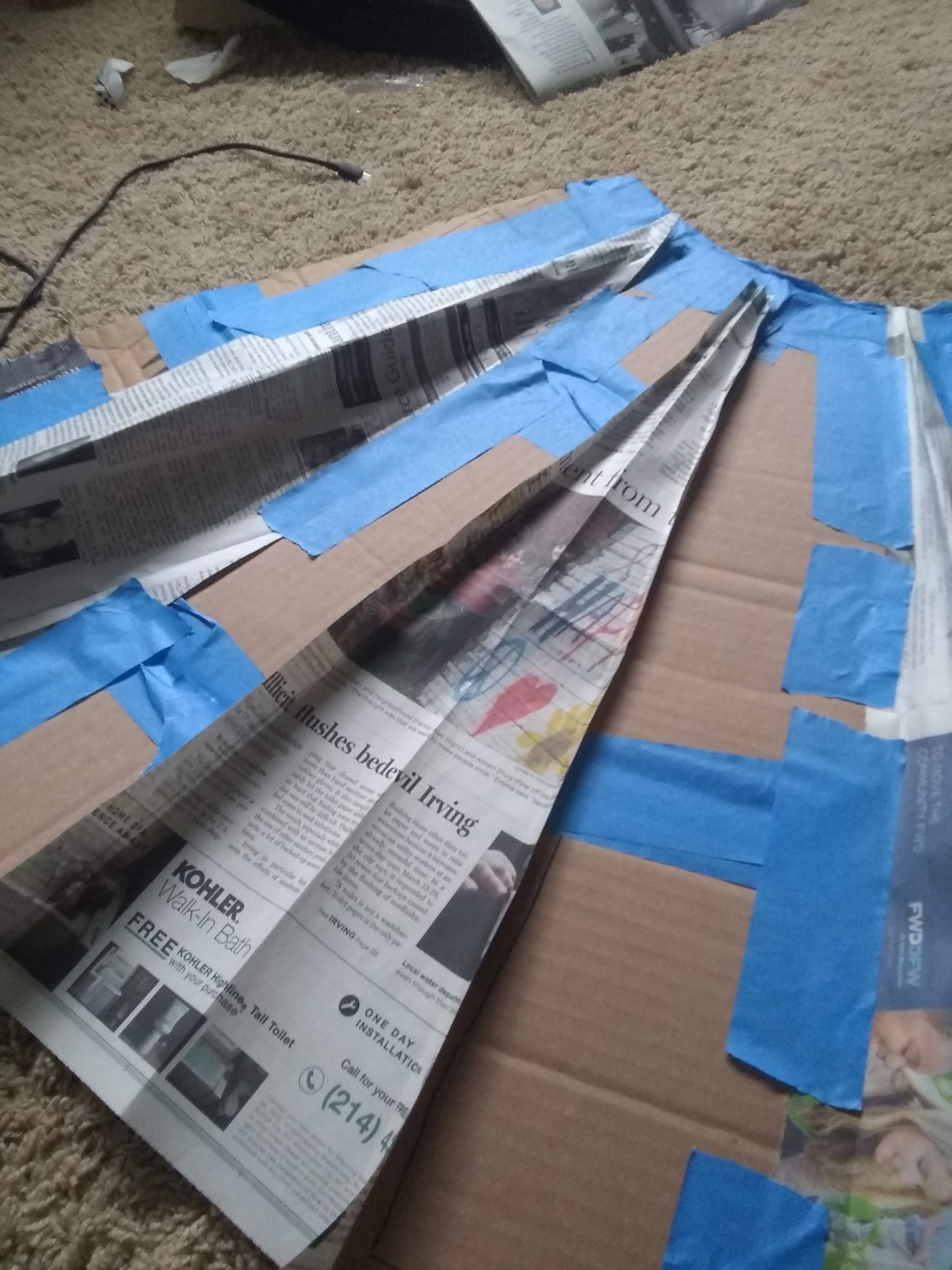 Making a Cardboard Skirt : 9 Steps - Instructables