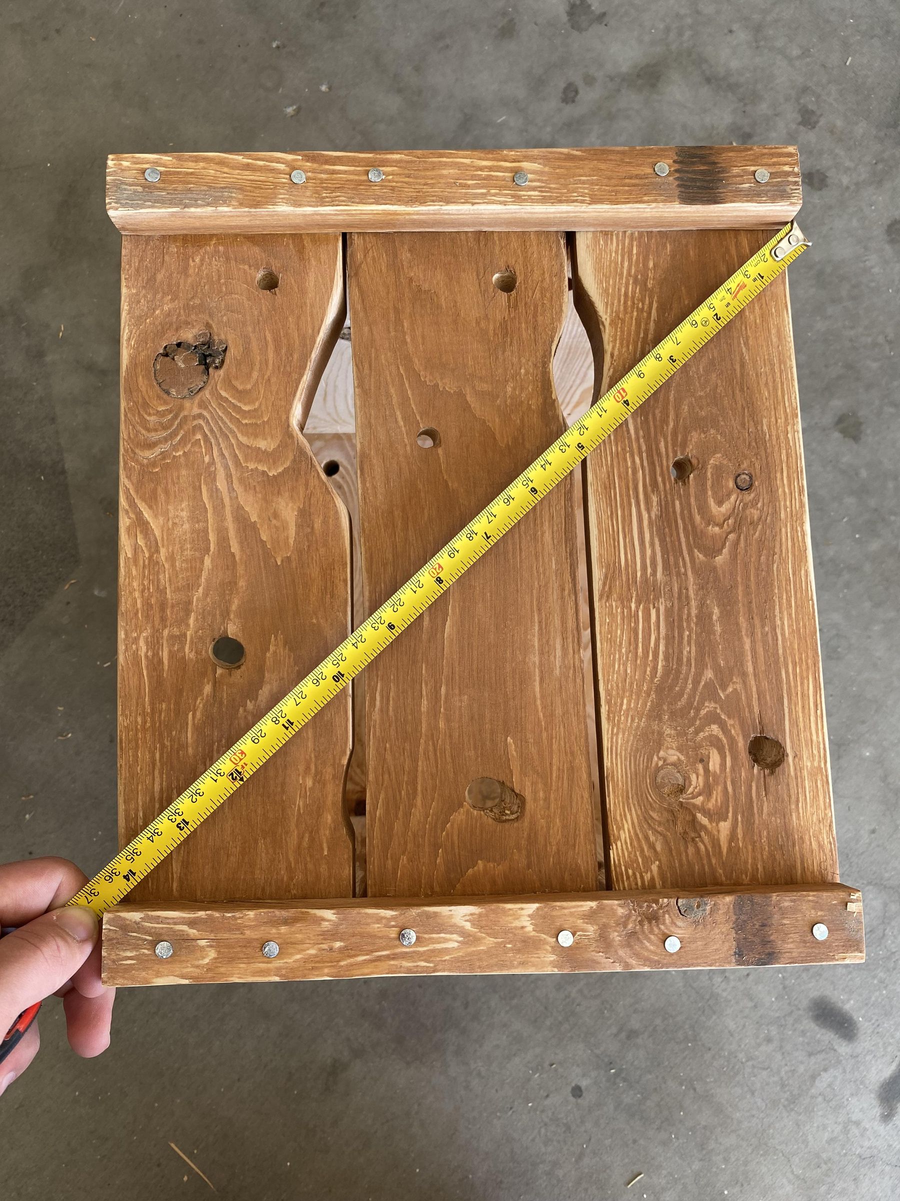 Make a DIY Vintage Wooden Storage Crate! : 9 Steps (with Pictures ...
