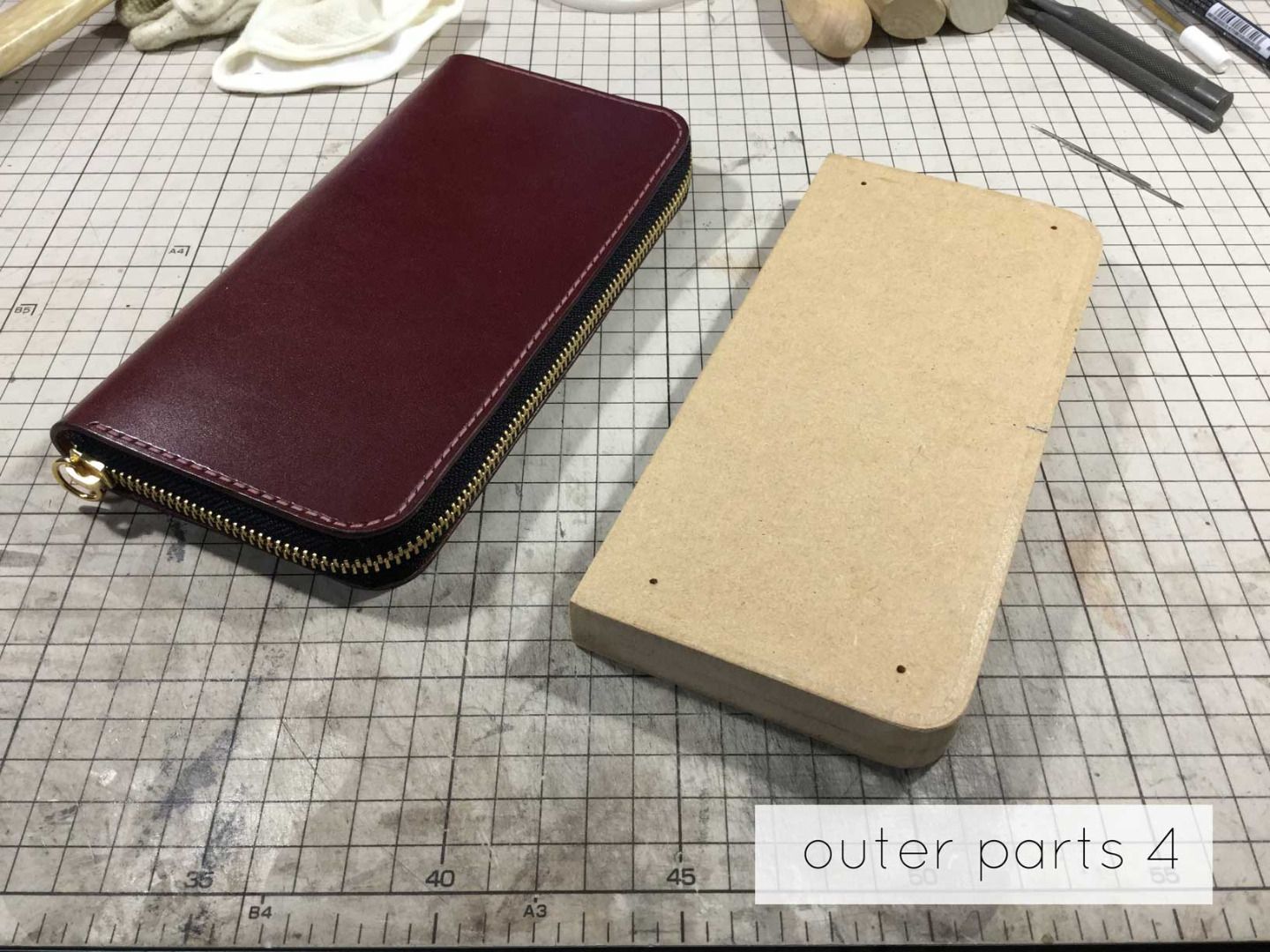 Round Zipper Wallet With Pattern : 8 Steps (with Pictures) - Instructables