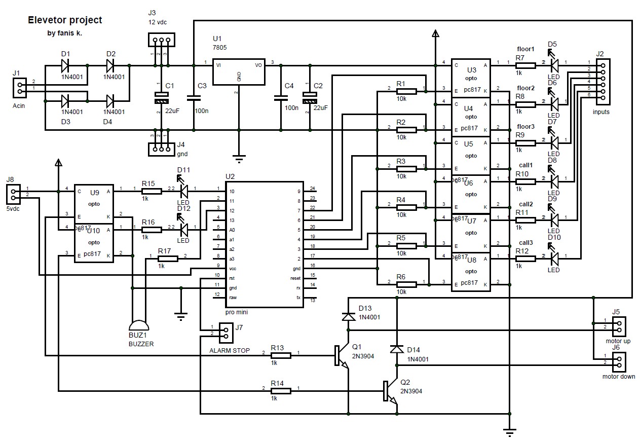 3 Floor Elevator Arduino : 9 Steps - Instructables