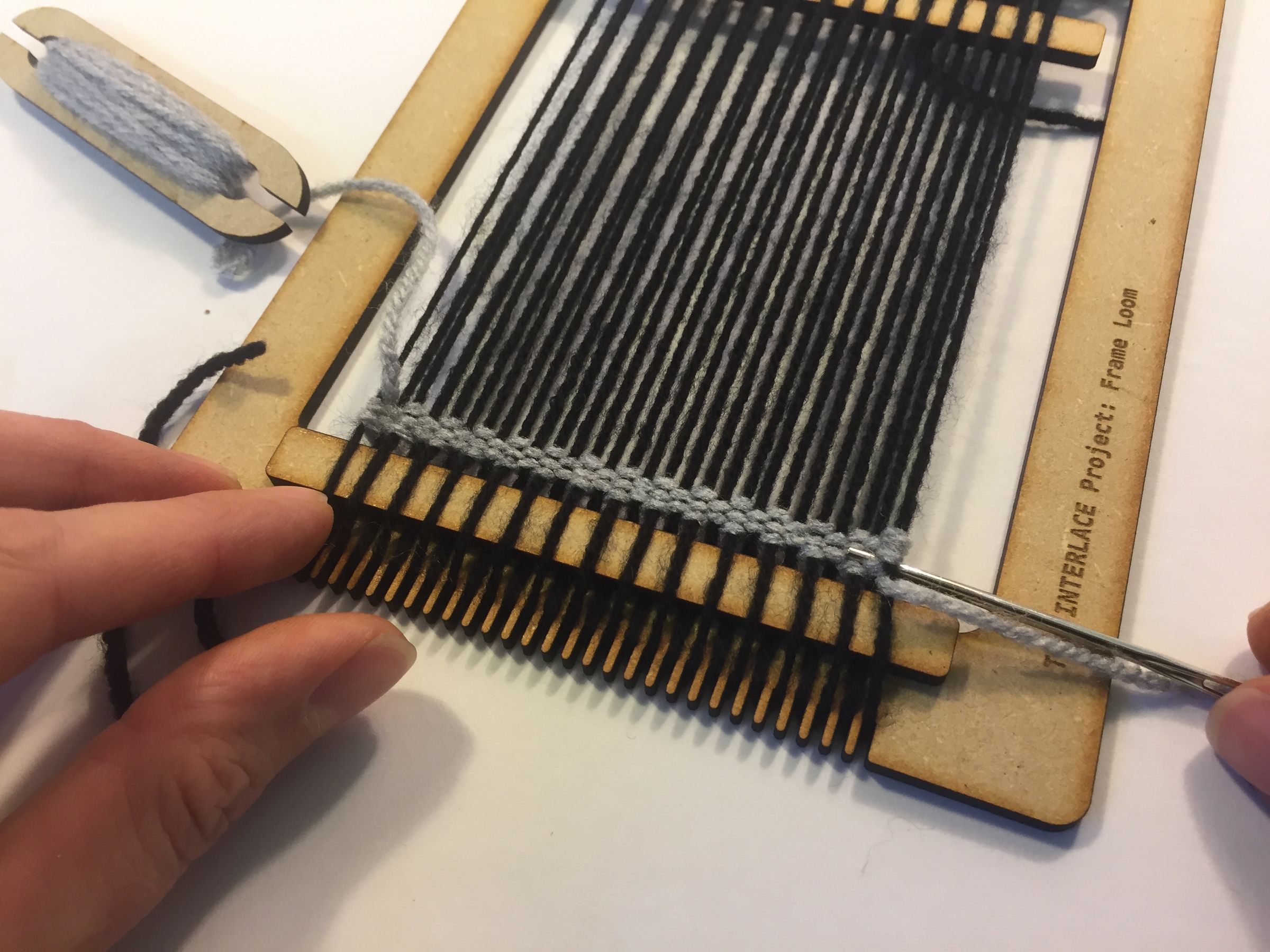 Laser Cut Mini Frame Loom Weaving : 24 Steps (with Pictures ...
