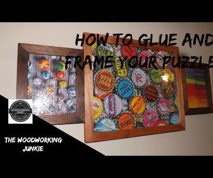 How to Glue and Frame Your Puzzles - Instructables