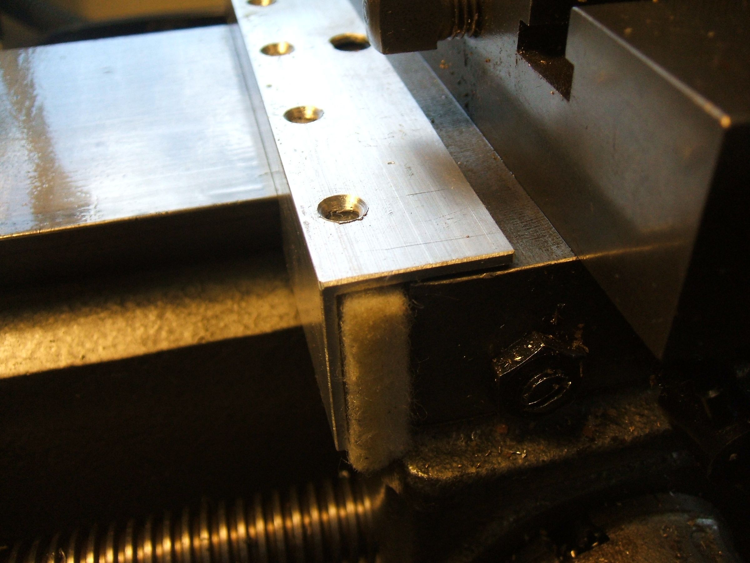 DIY Ways Wiper for Swarf Protection on a Myford ML10 Lathe : 3 Steps ...