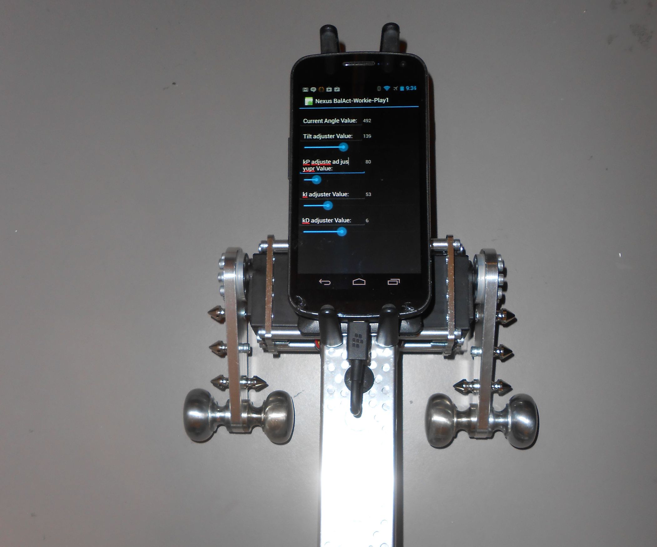 Baldroid V3 Balancing Robot With Actobotics Parts and IOIO-OTG : 12 Steps - Instructables