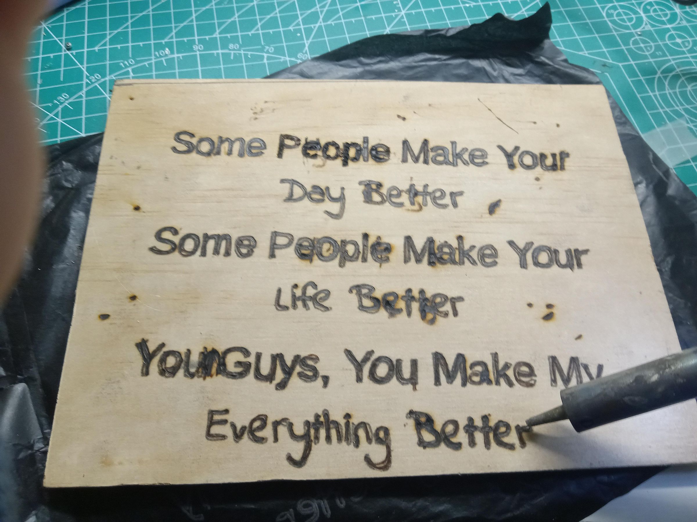How to Burn a Message Into Wood : 4 Steps - Instructables
