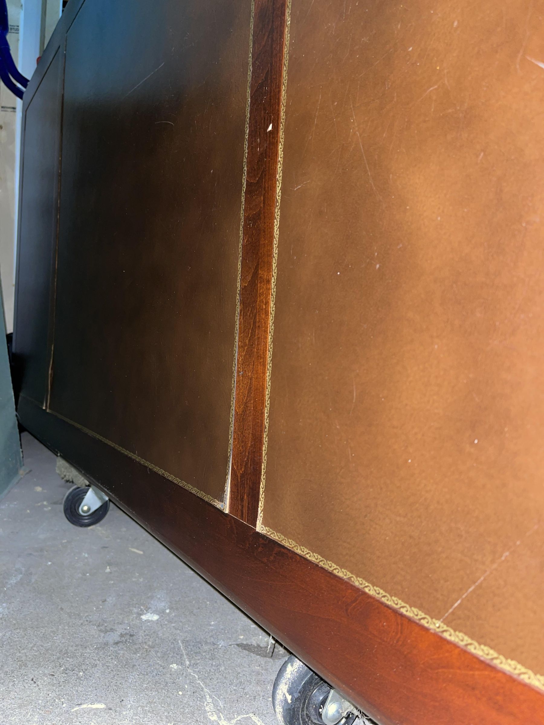 Leather Top Desk Restored : 8 Steps - Instructables