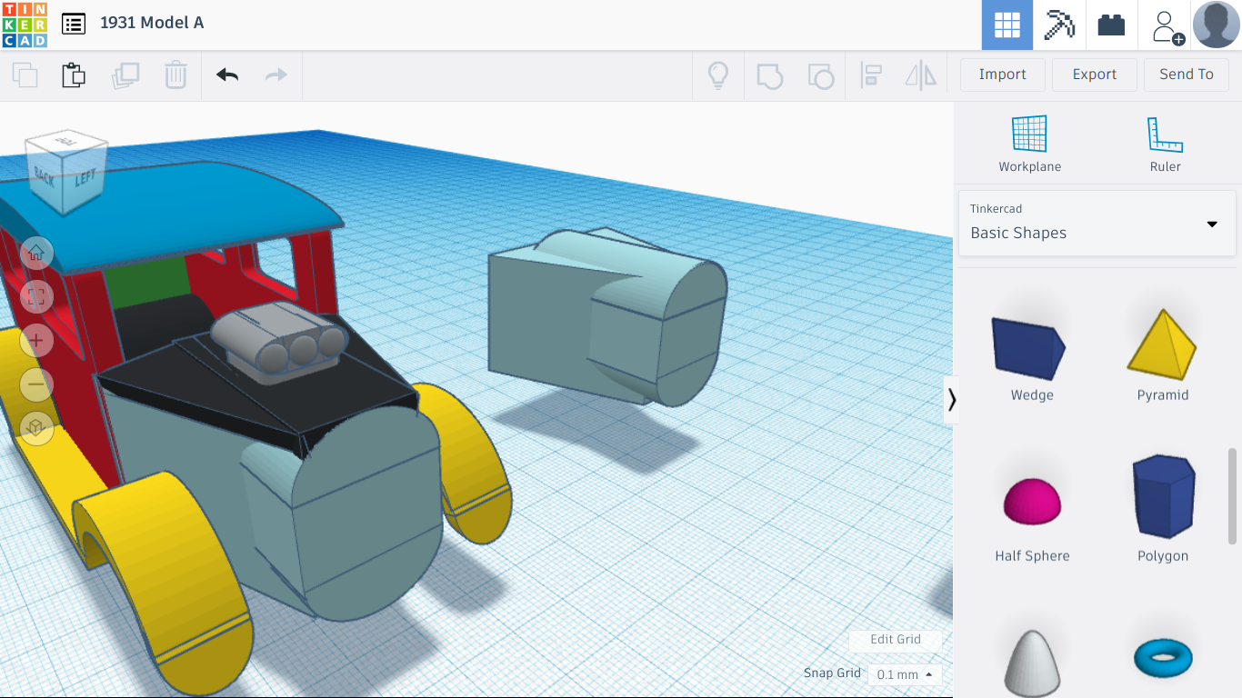 How to Make a Model a and Scene Using Tinkercad : 33 Steps (with ...