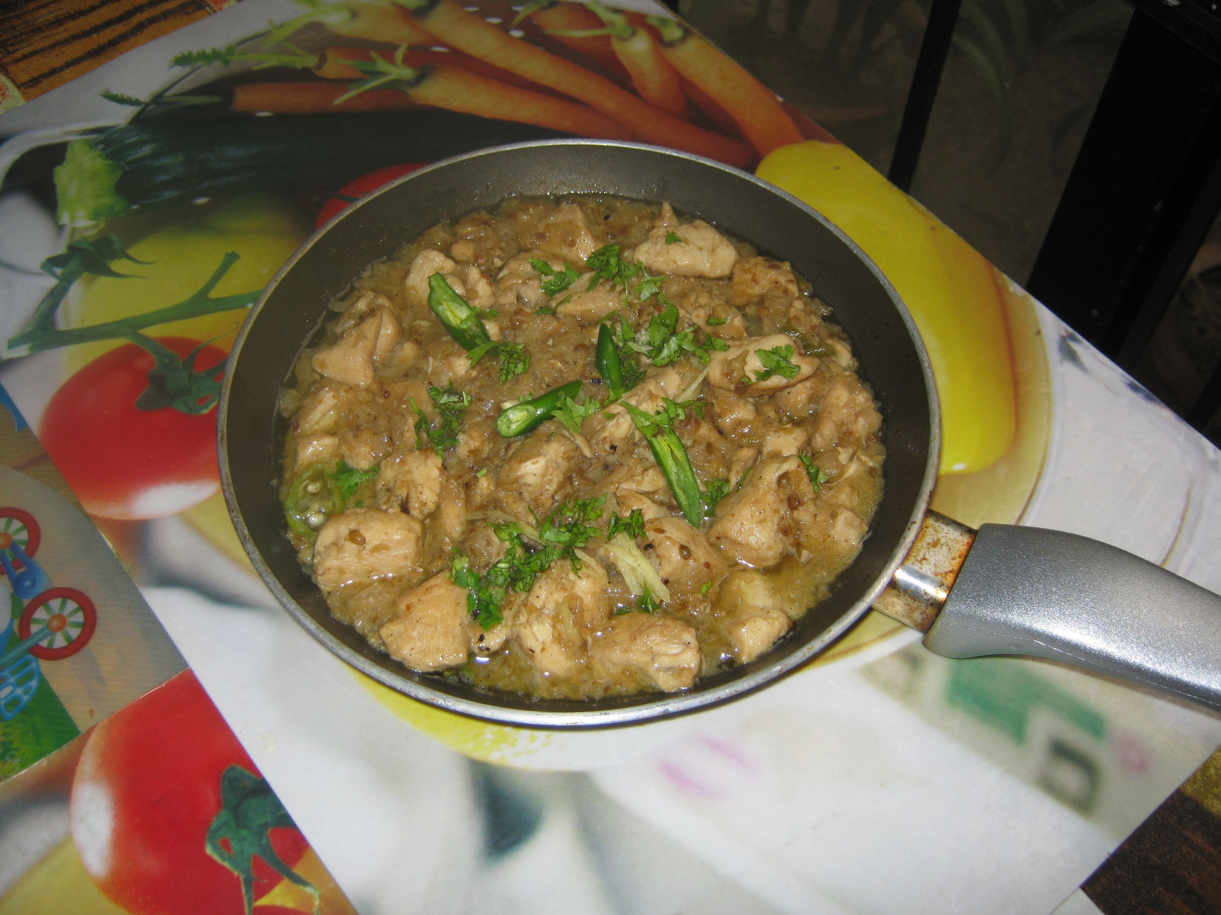 Pakistani White Chicken Boneless Handi : 7 Steps (with Pictures ...