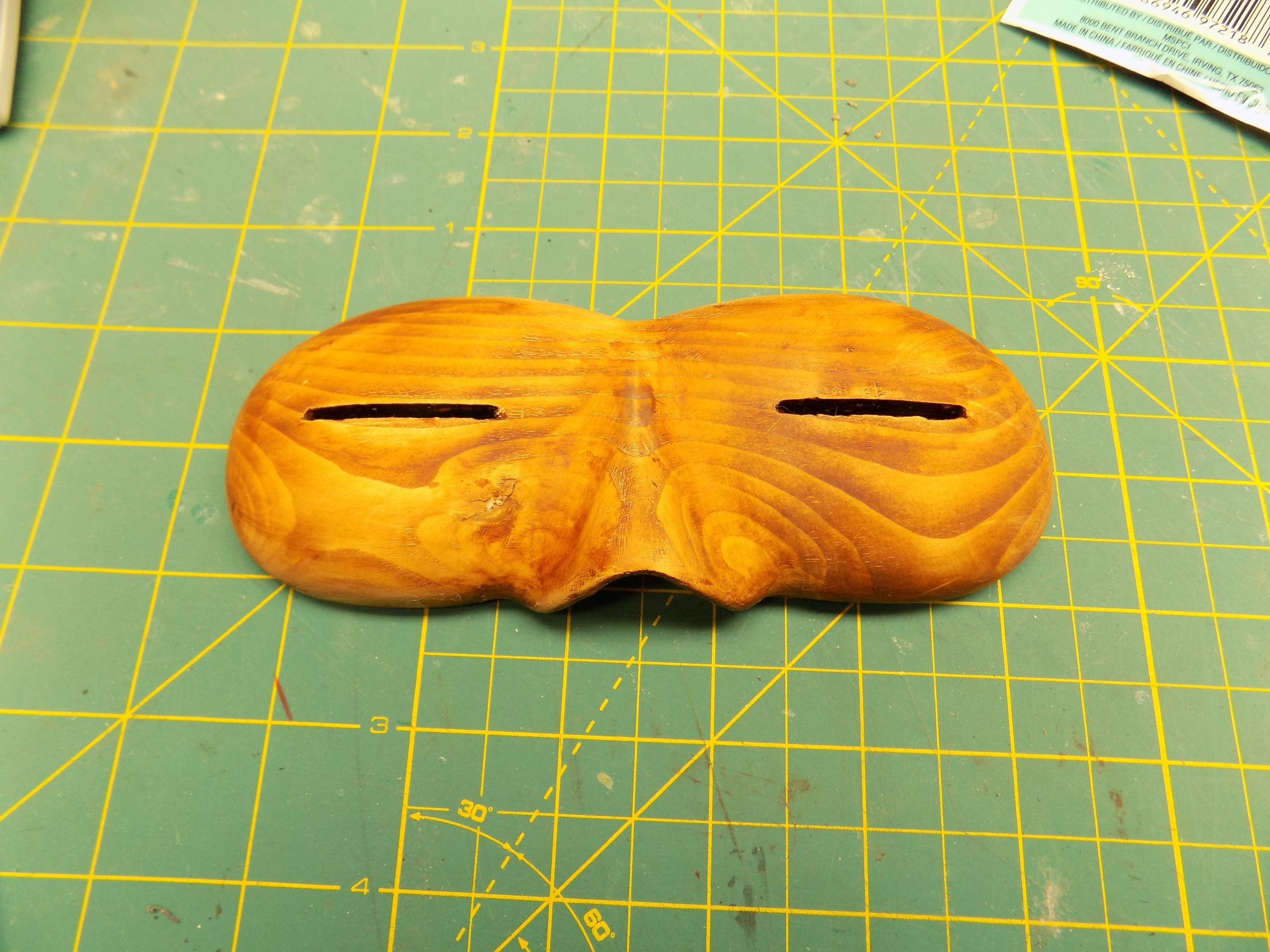 Traditional Inuit Style Snow Goggles : 6 Steps (with Pictures ...