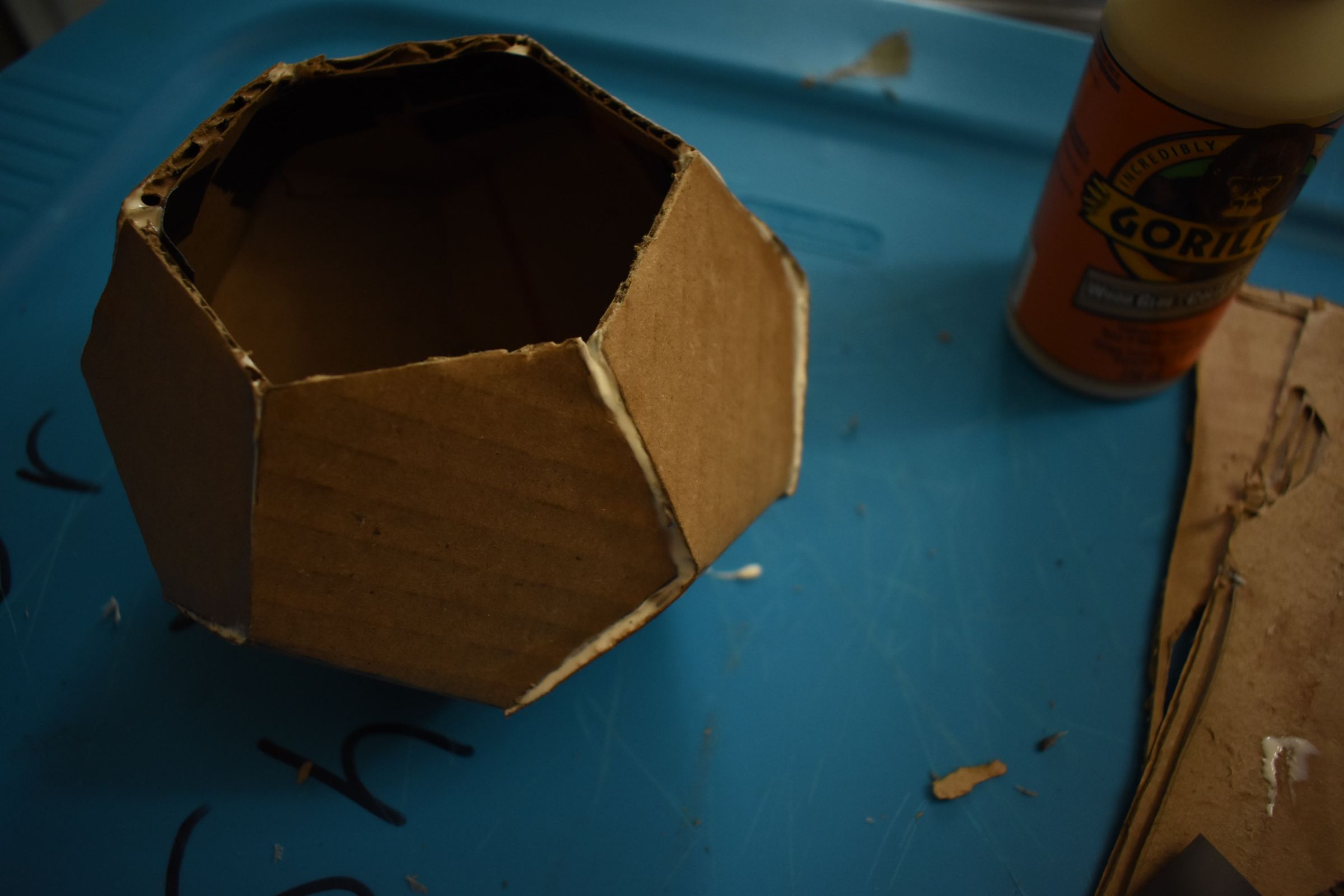 Modern Geometric [Cardboard] Planter : 8 Steps (with Pictures ...