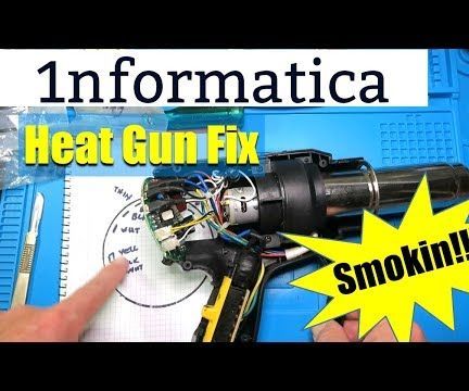 Earlex HG2KLCD Heat Gun Fix : 7 Steps (with Pictures) - Instructables