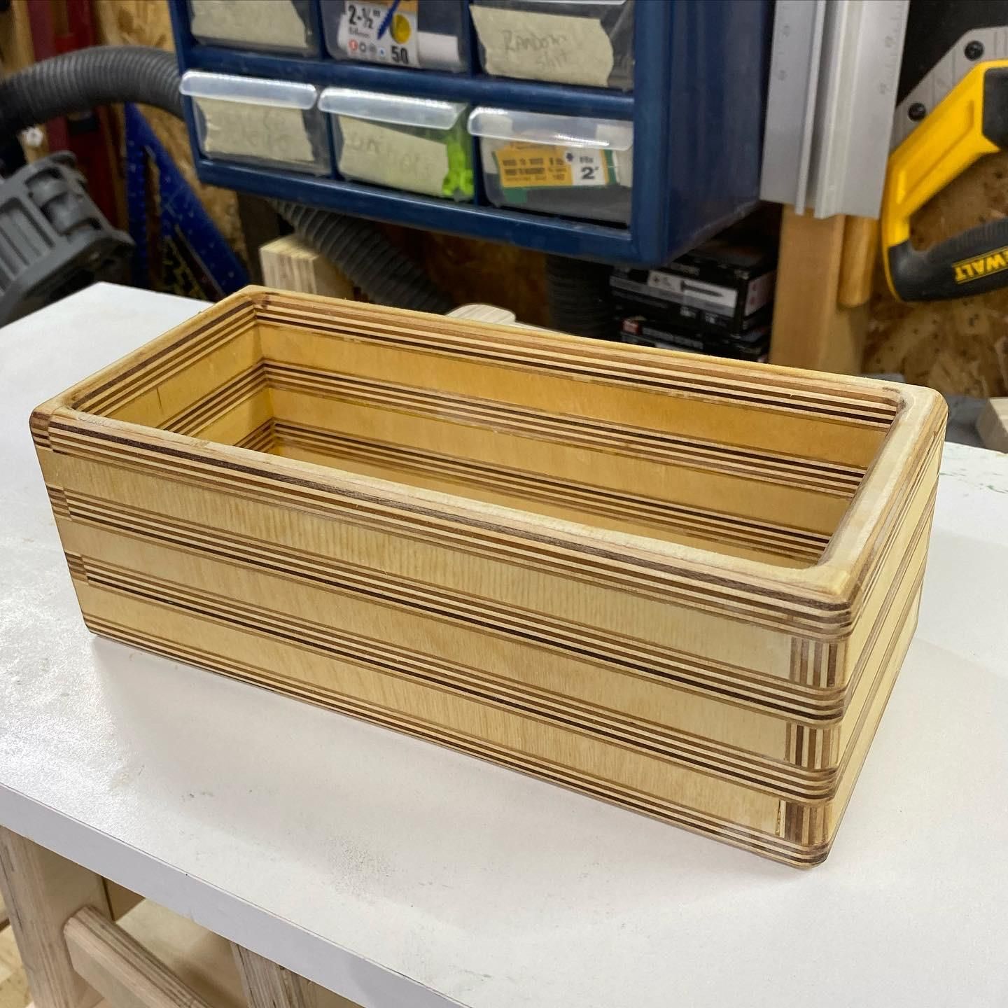 Patterned Plywood Boxes With No Jig Box Joints : 8 Steps (with Pictures ...