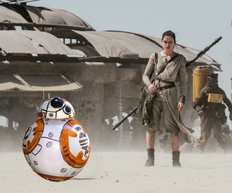 BB8 Star Wars Hover Disc/ Balloon Figure : 7 Steps (with Pictures ...