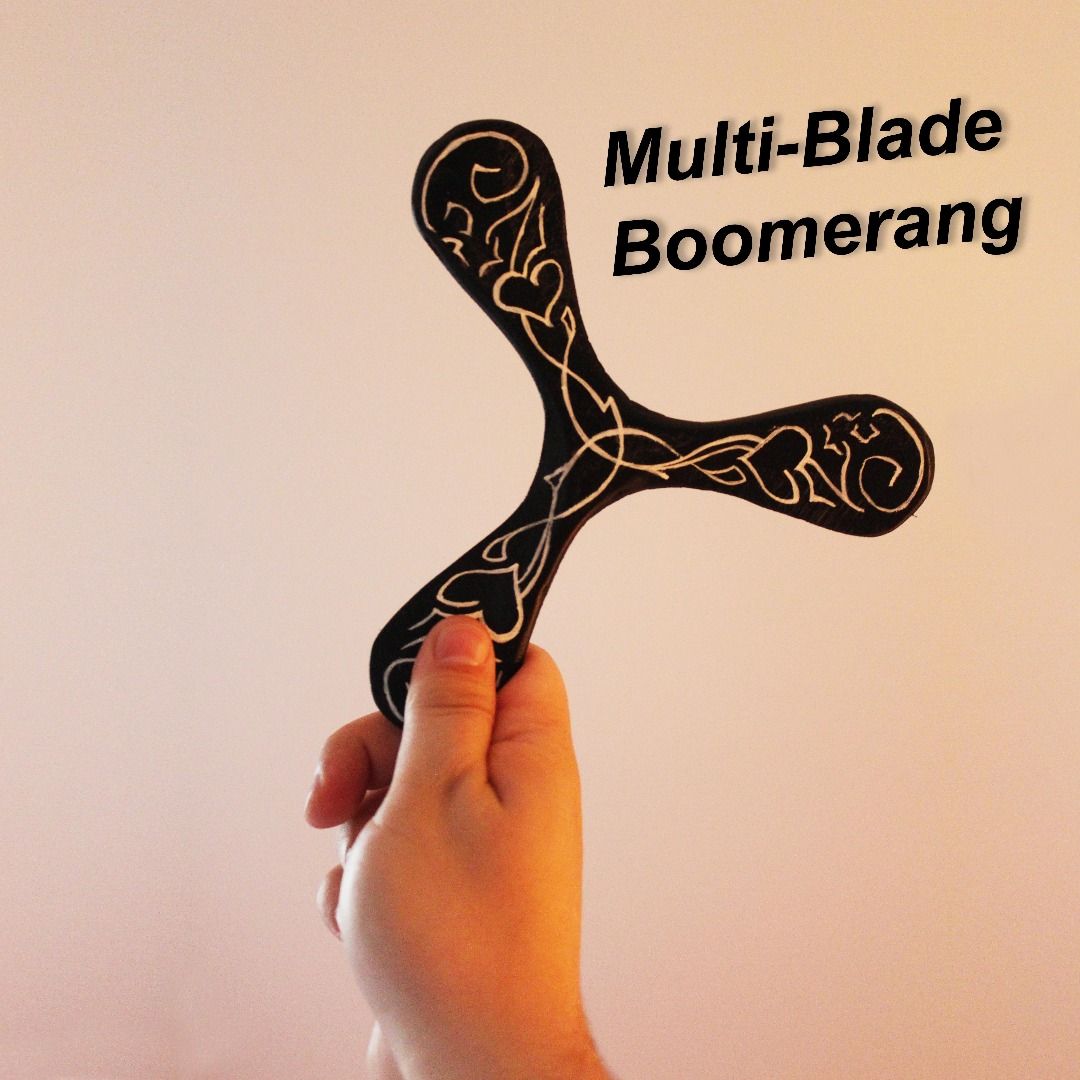Multi-Blade Bomerang : 6 Steps (with Pictures) - Instructables