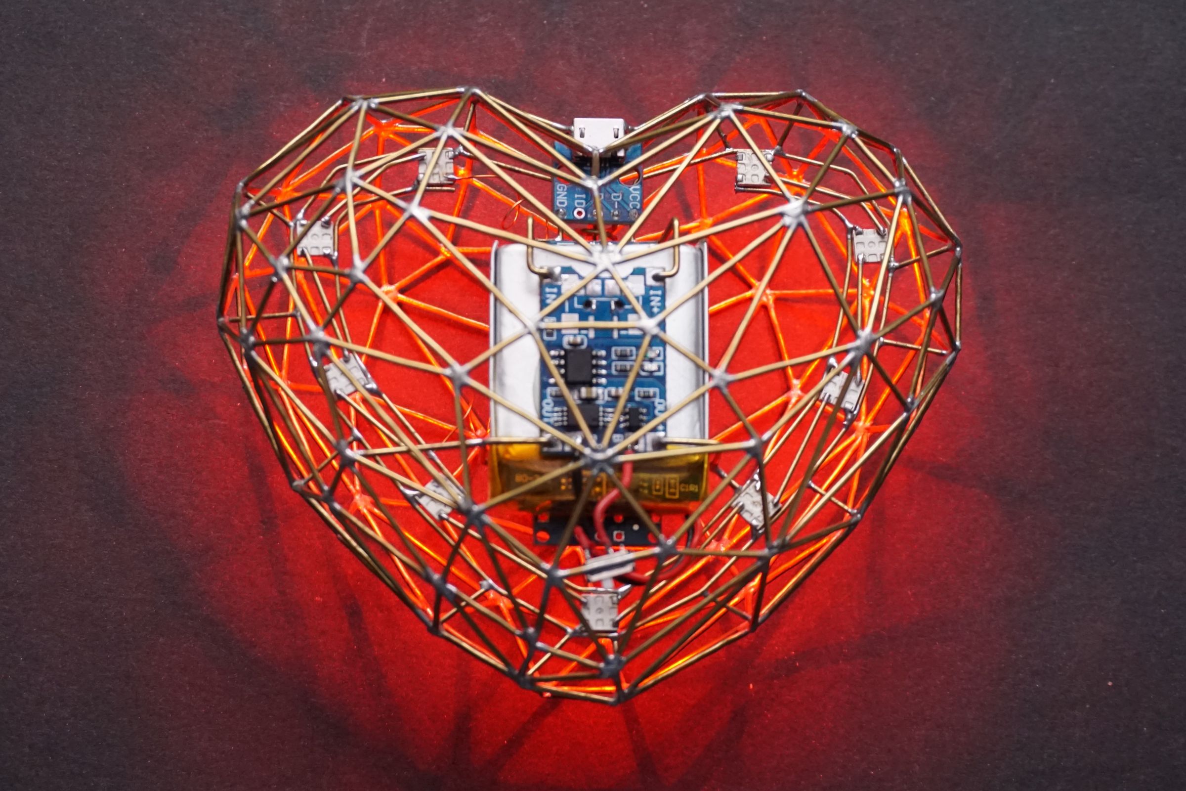 Beating LED Heart : 10 Steps (with Pictures) - Instructables