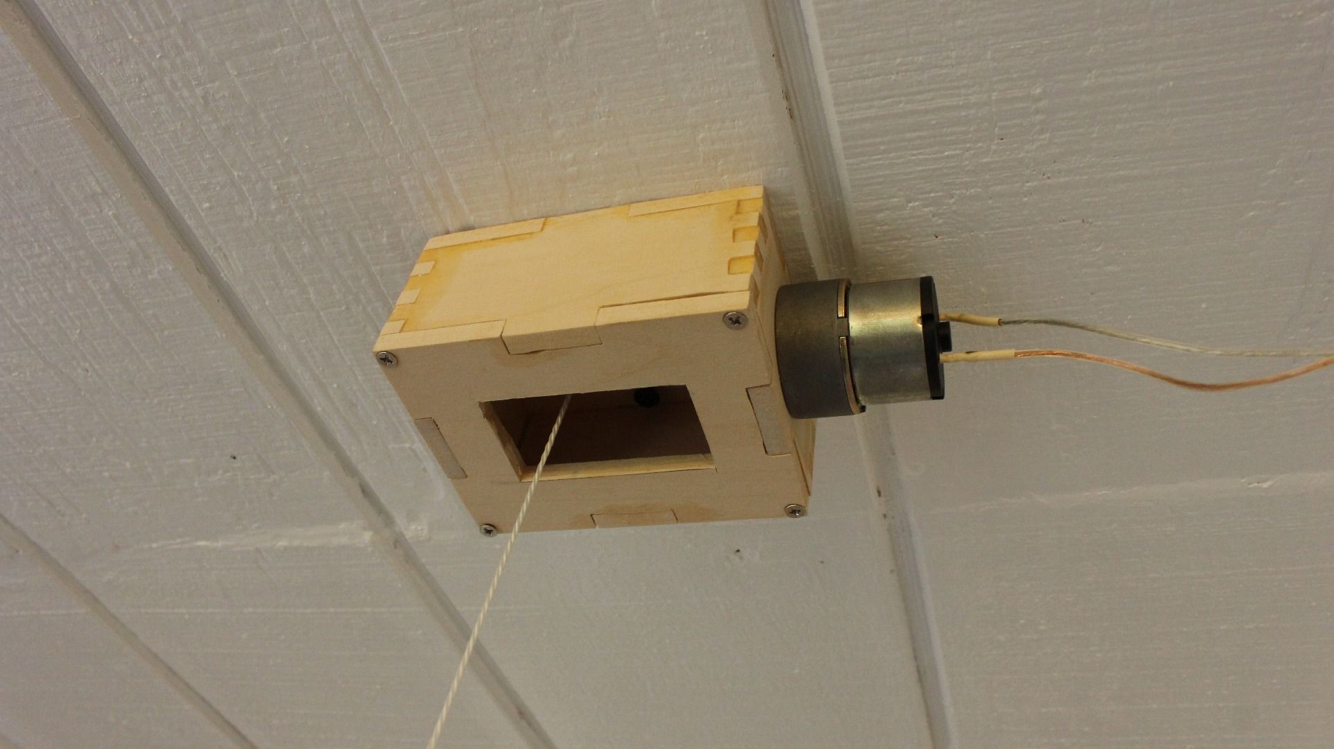 Motorized System for Raising and Lowering Hanging Plants : 13 Steps ...