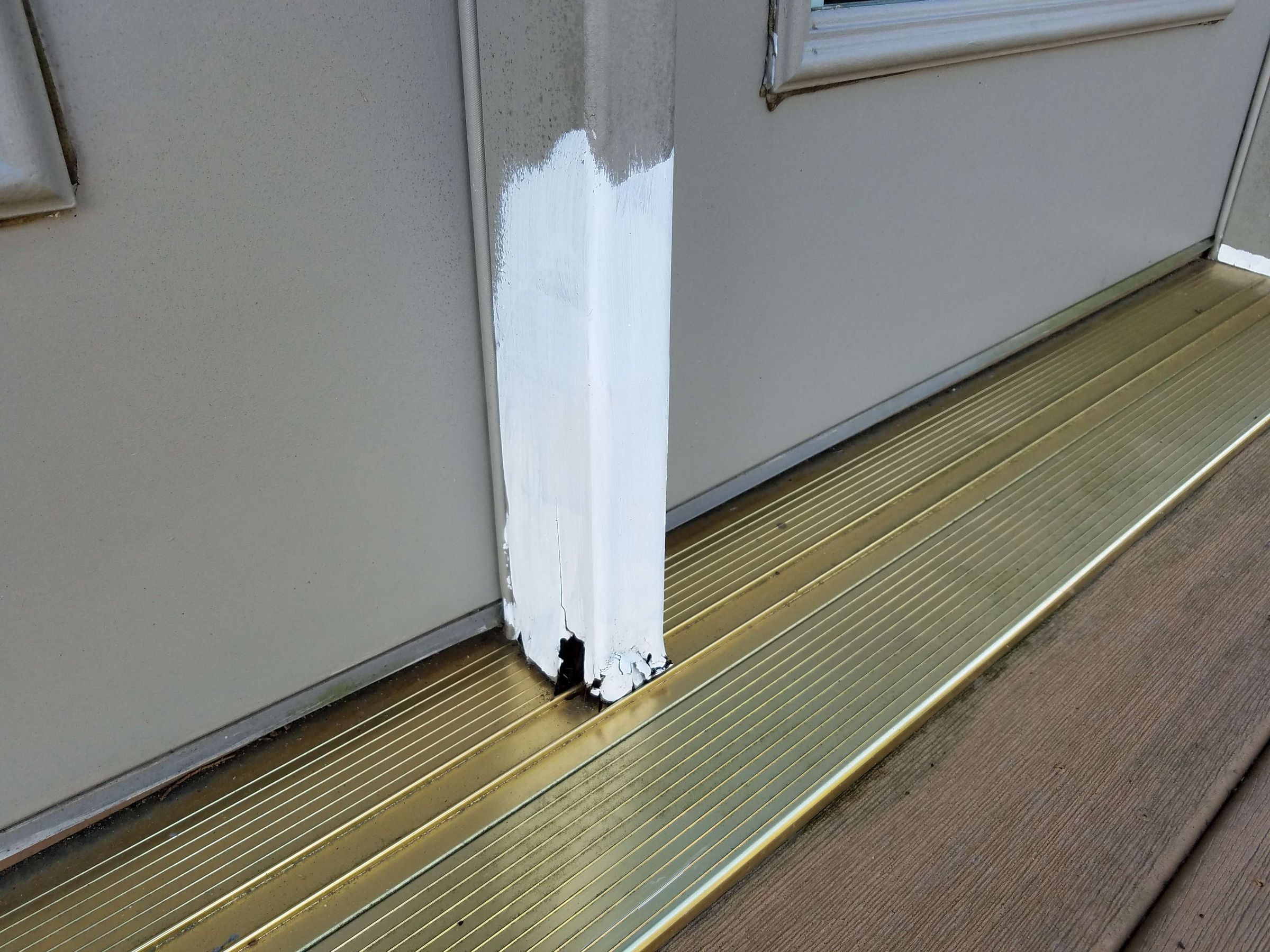 Rotten Patio Door Support Repair Project : 6 Steps (with Pictures ...